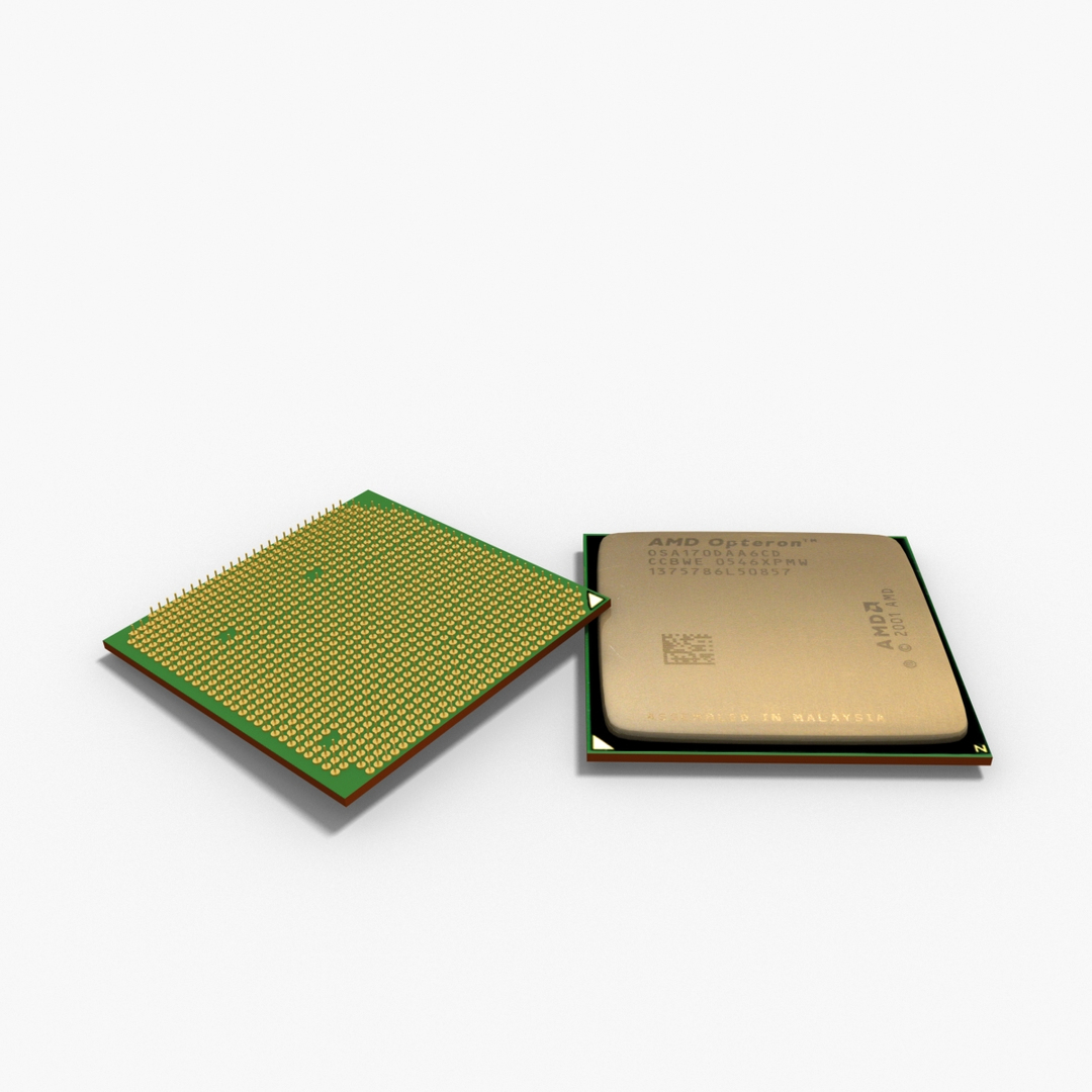 3d Cpu Amd Opteron Component Model
