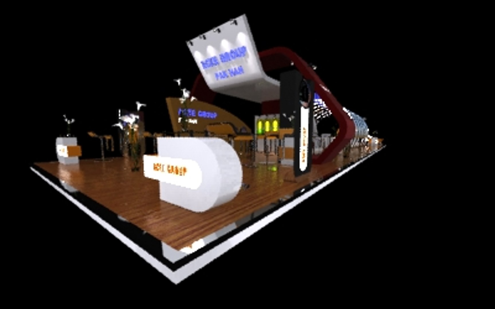 3d Exhibition Trade Modular