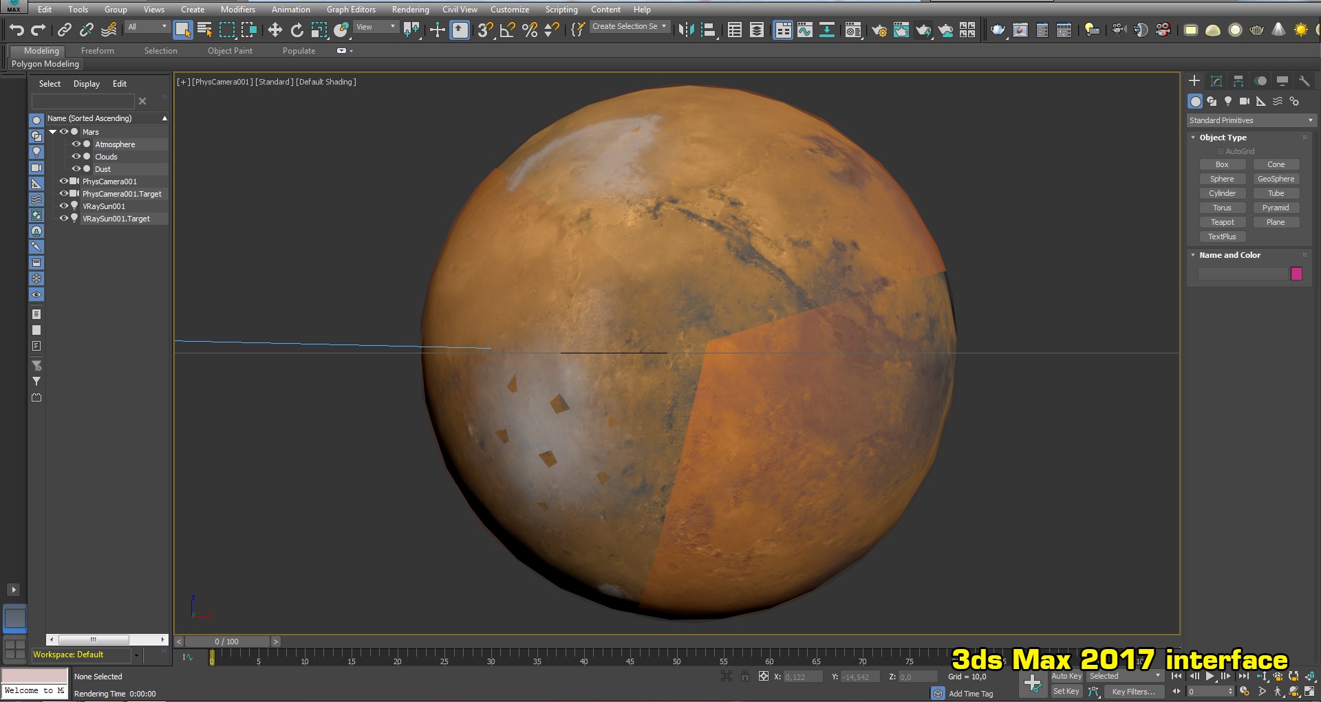 Photorealistic mars 3D model - TurboSquid 1231854