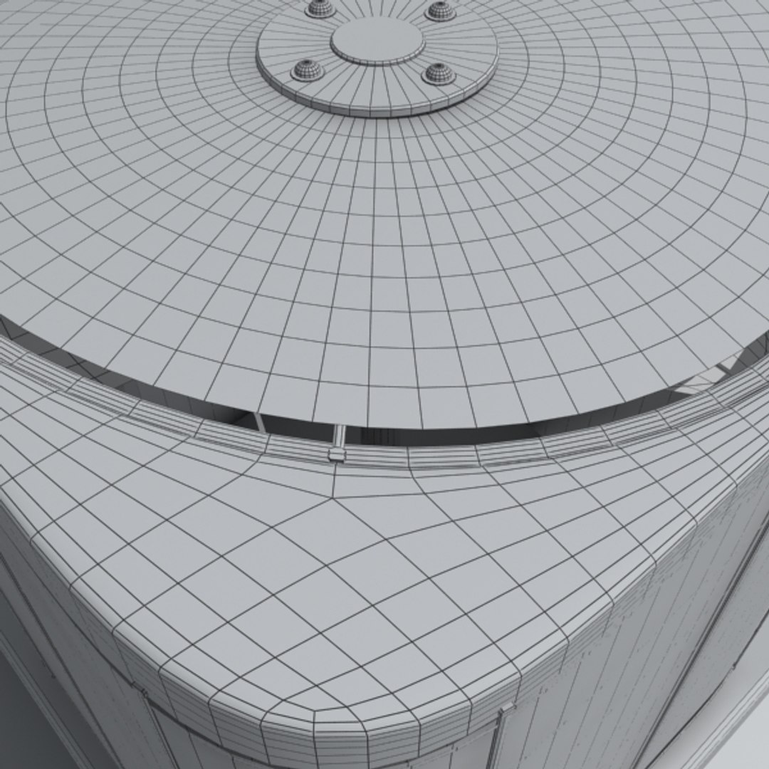 ac unit air conditioning 3d model