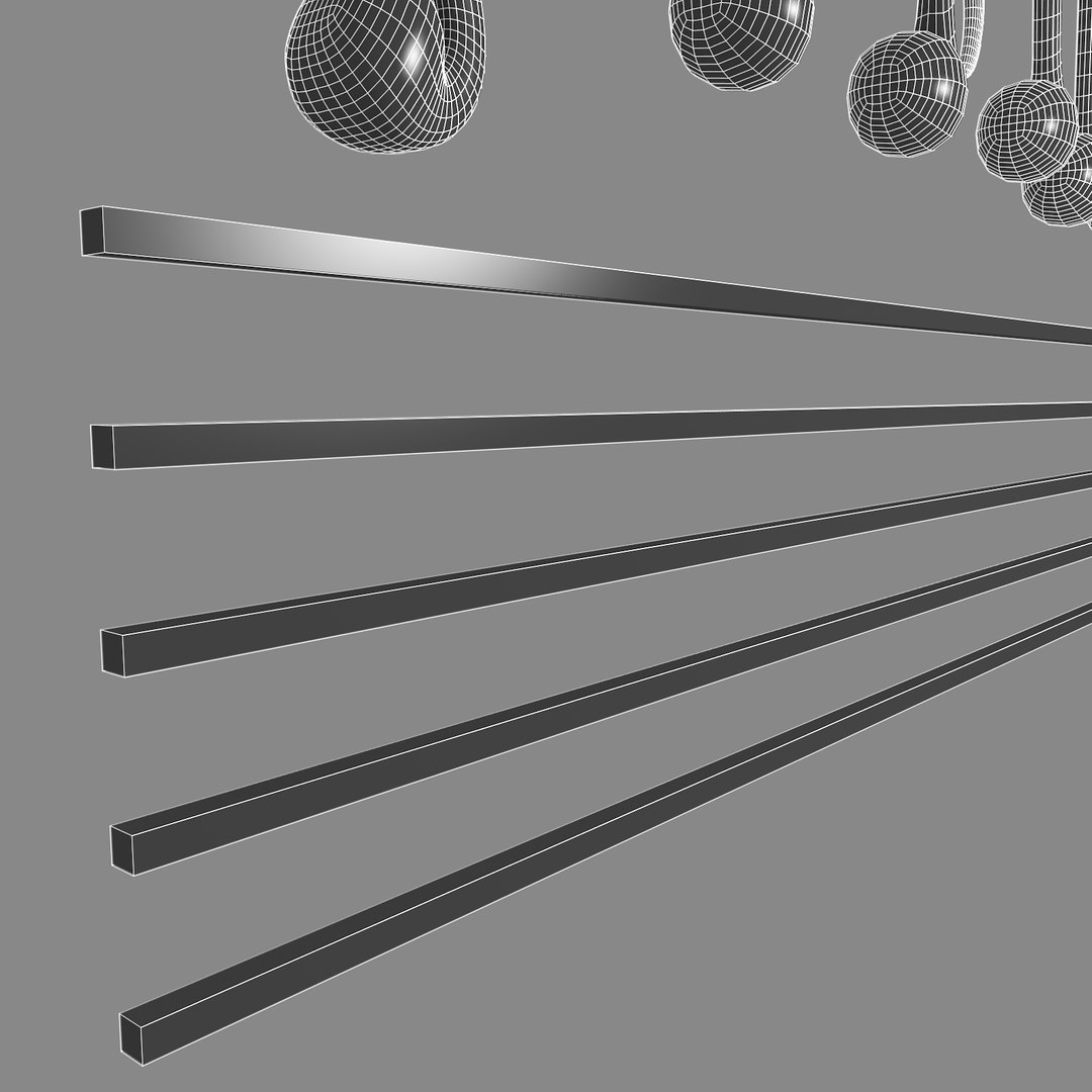 8th Note Music 3d Model