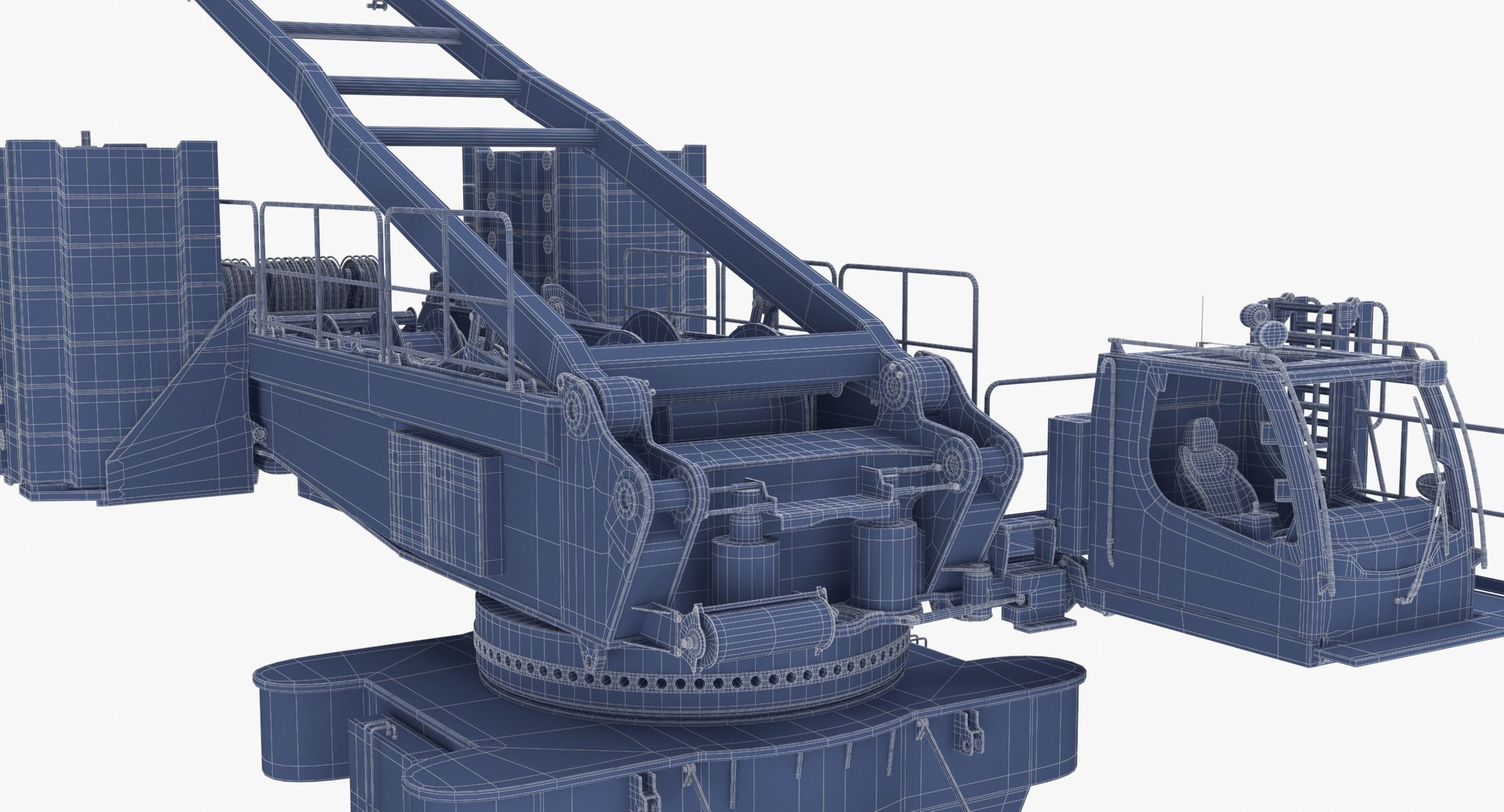 3D Crane Lr 1600 Base - TurboSquid 1680028