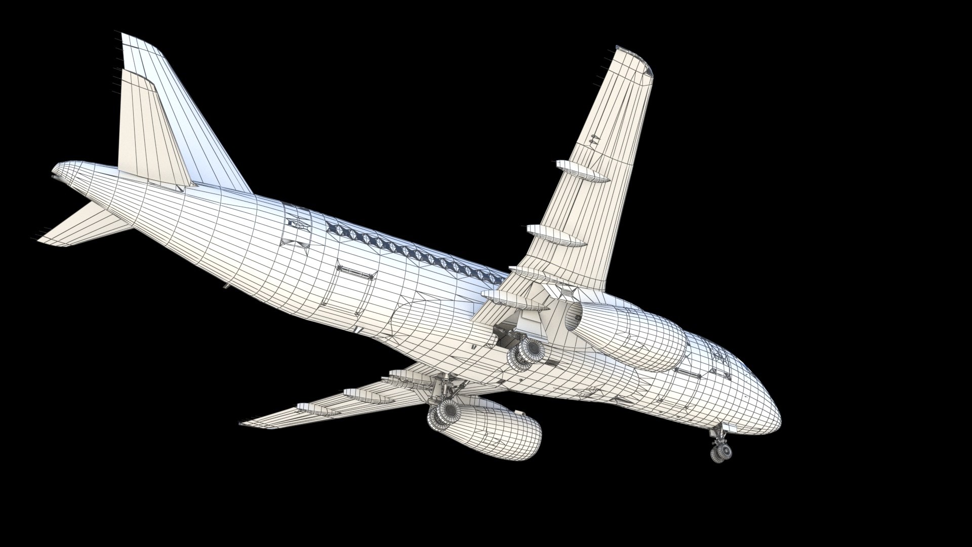 Sukhoi Superjet 100 3D Model - TurboSquid 2258810