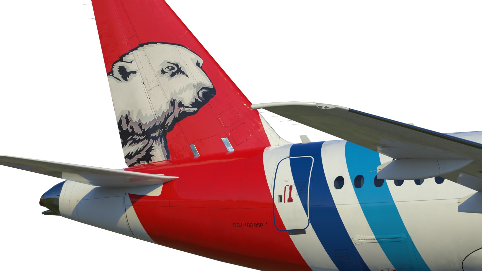 Sukhoi Superjet 100 3D Model - TurboSquid 2258810