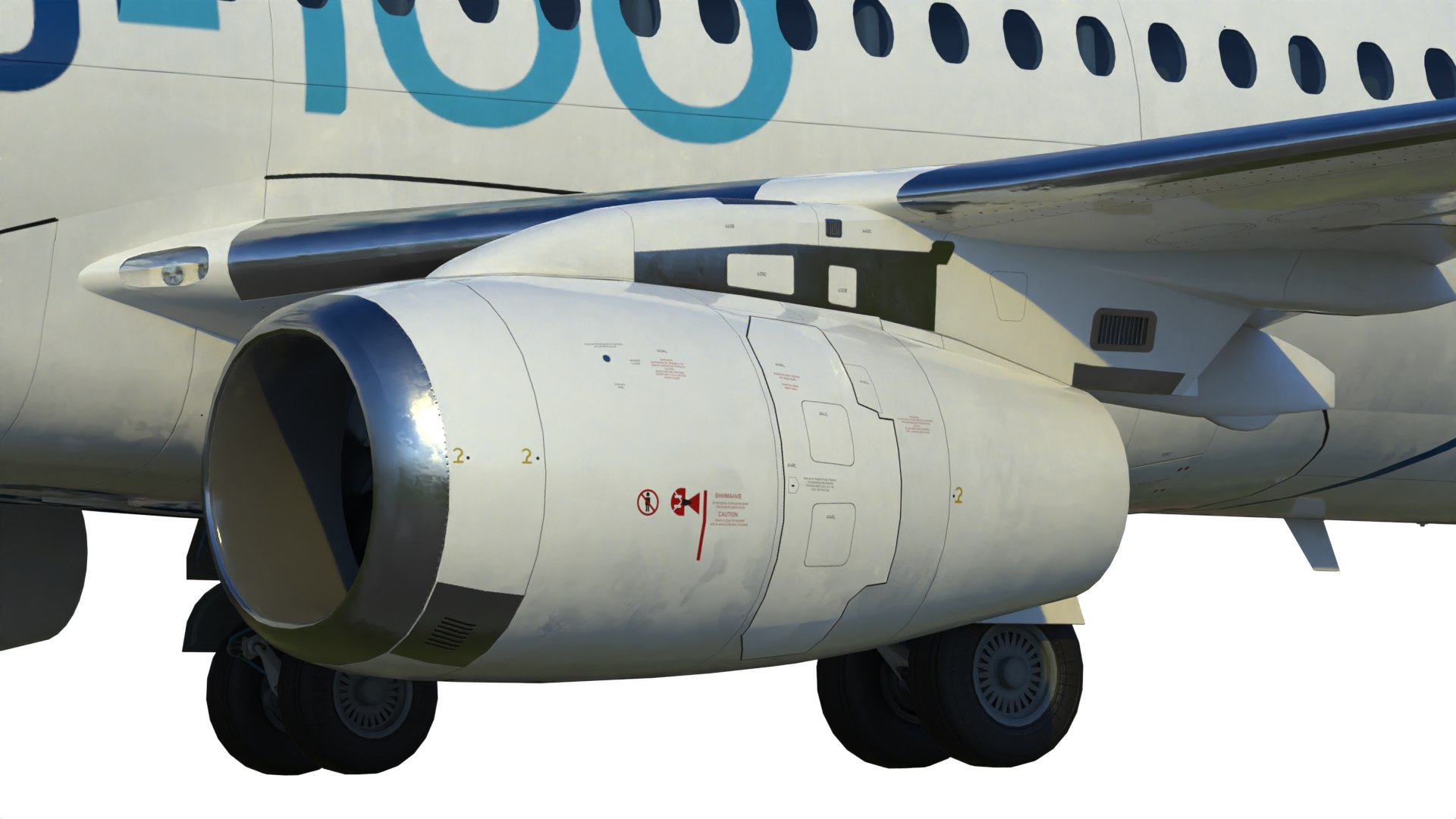 Sukhoi Superjet 100 3D Model - TurboSquid 2258810