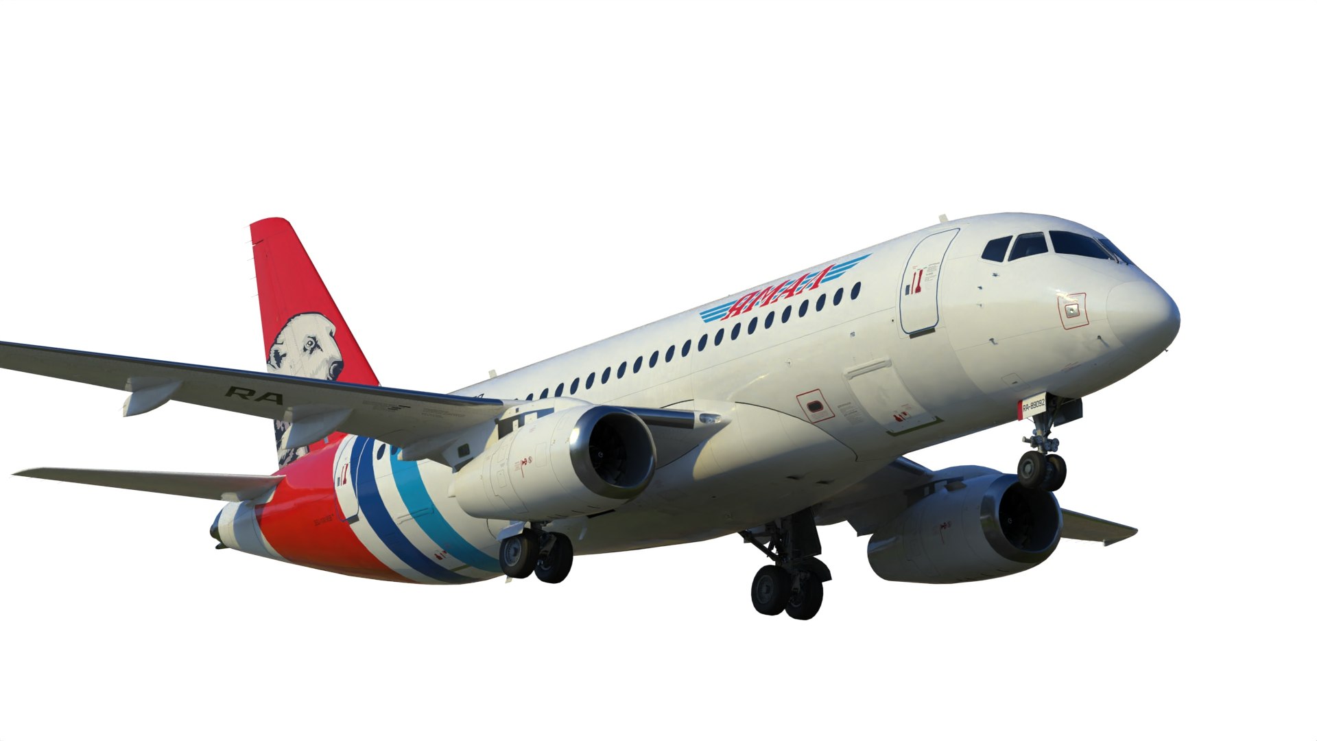 Sukhoi Superjet 100 3D Model - TurboSquid 2258810