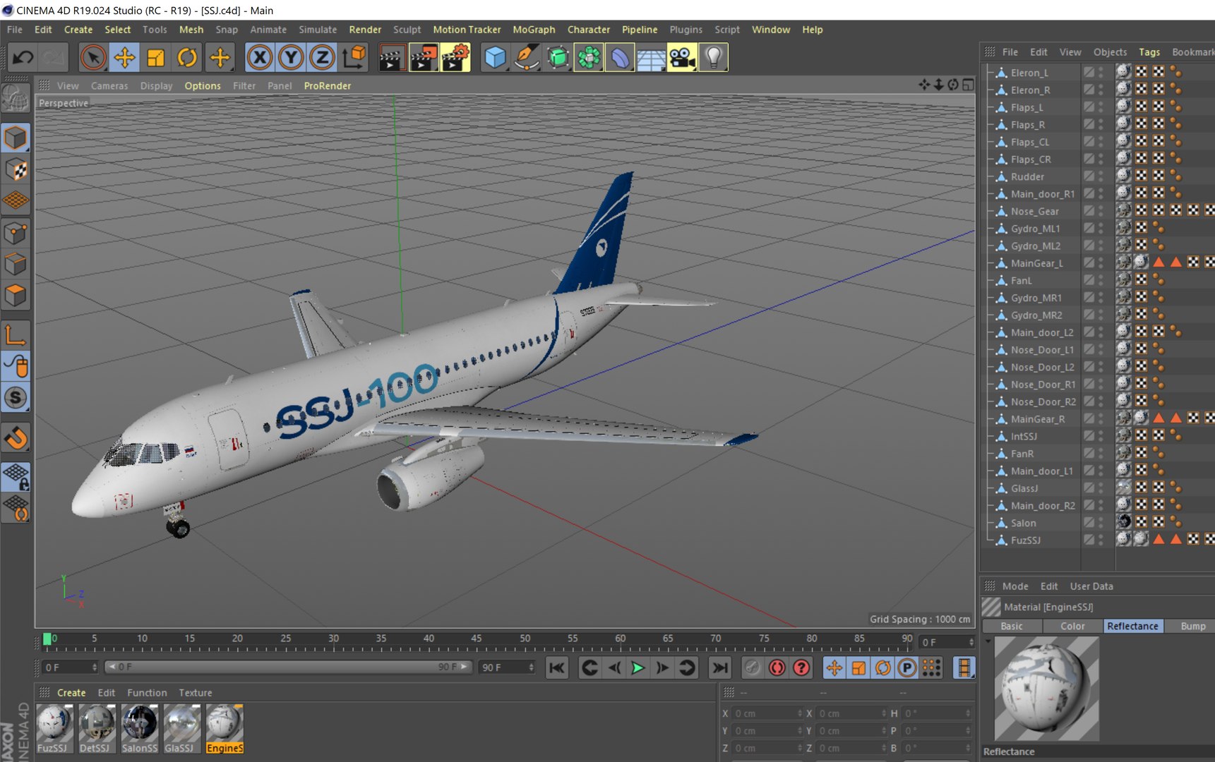 Sukhoi Superjet 100 3D Model - TurboSquid 2258810