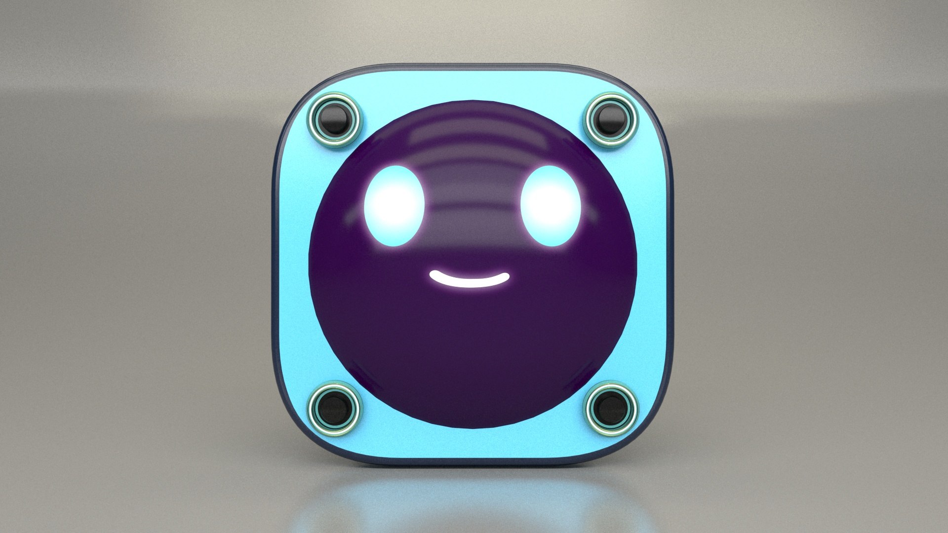 Cute Robot Head 3D - TurboSquid 1789204