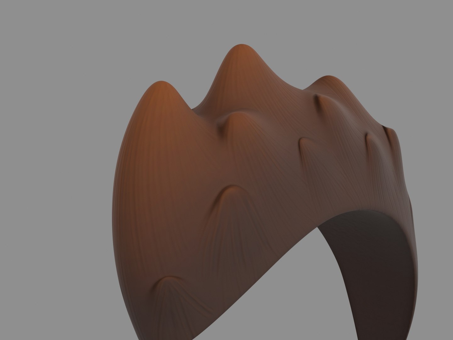 3D Model Hair Wig Hairstyle - TurboSquid 1607880