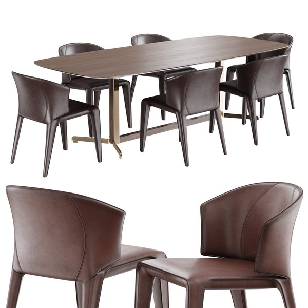 3D natuzzi atta chair model - TurboSquid 1645144