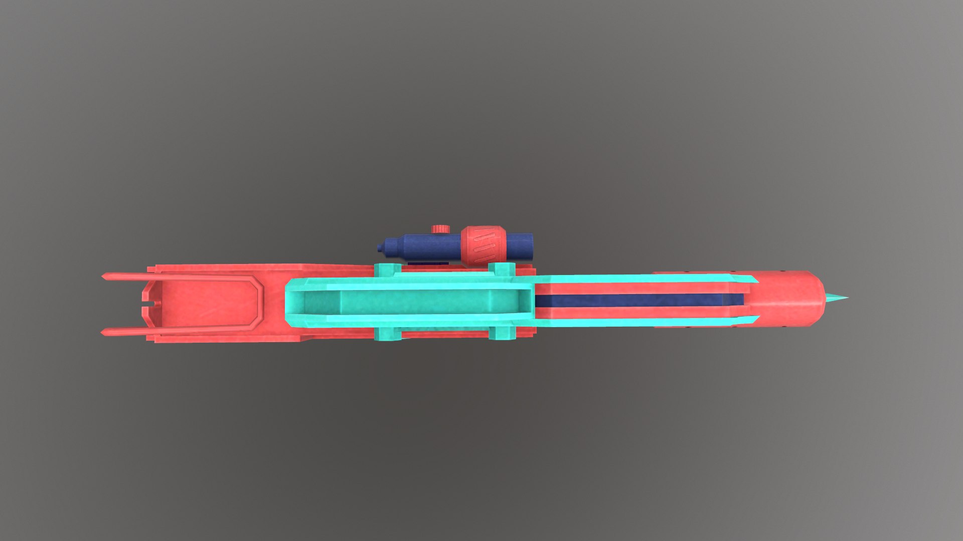 Machine Pistol Level 3 3D Model - TurboSquid 2191576