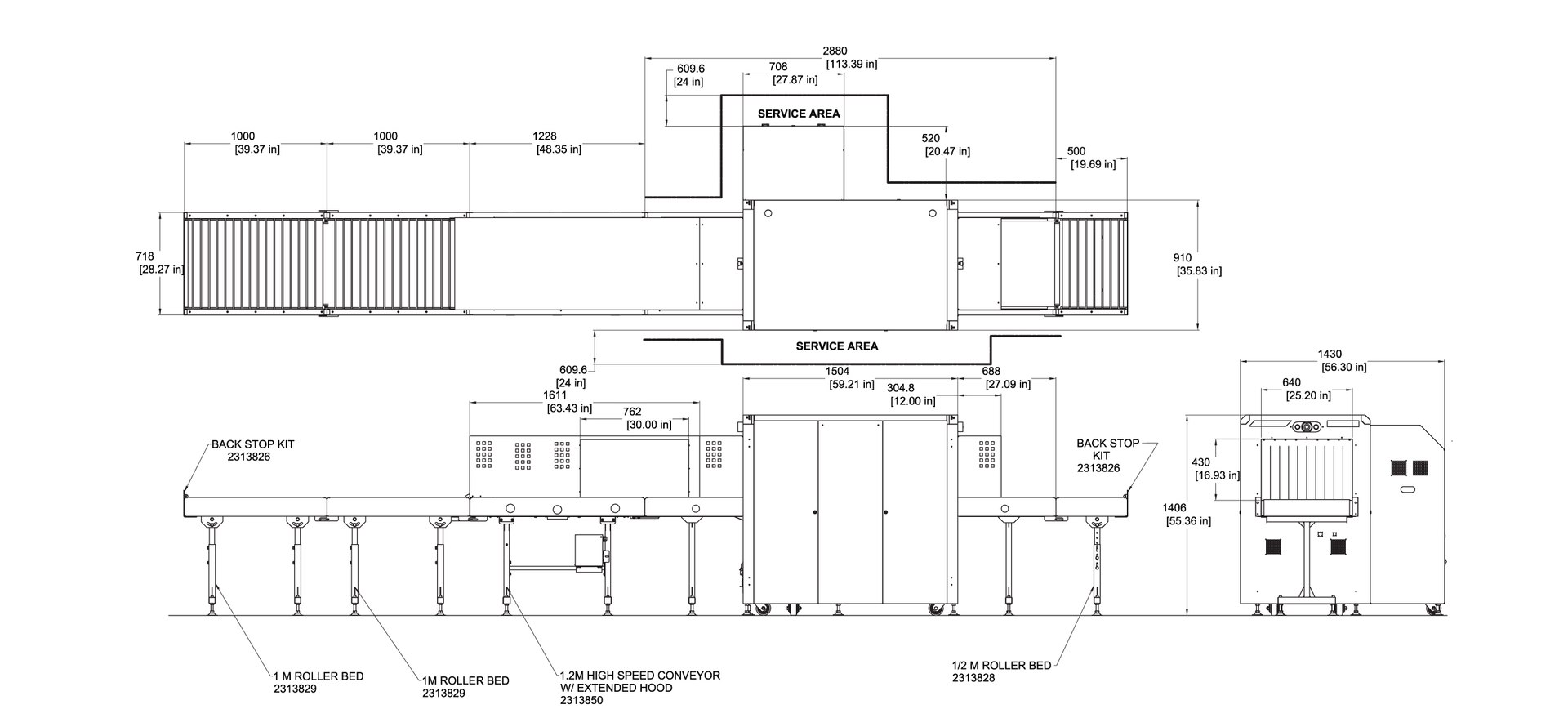 3d Rapiscan X-ray Machine Model