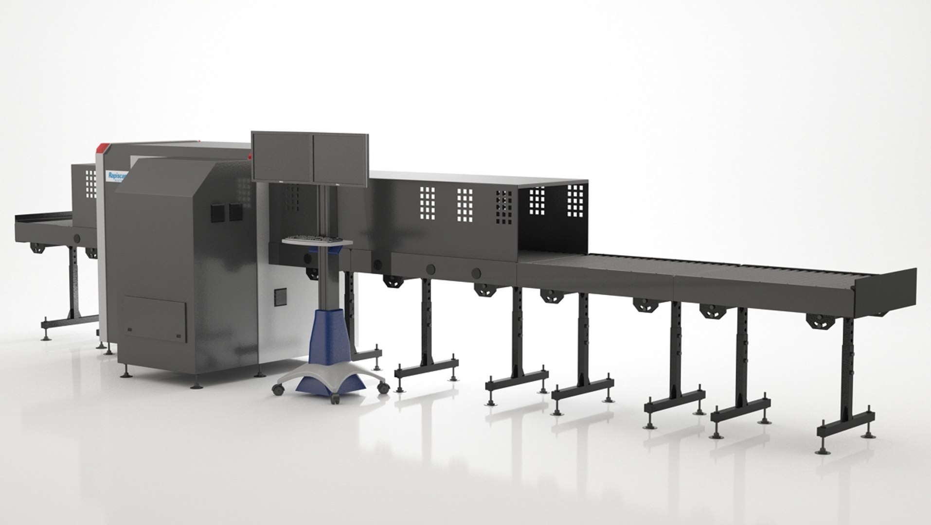 3d Rapiscan X-ray Machine Model