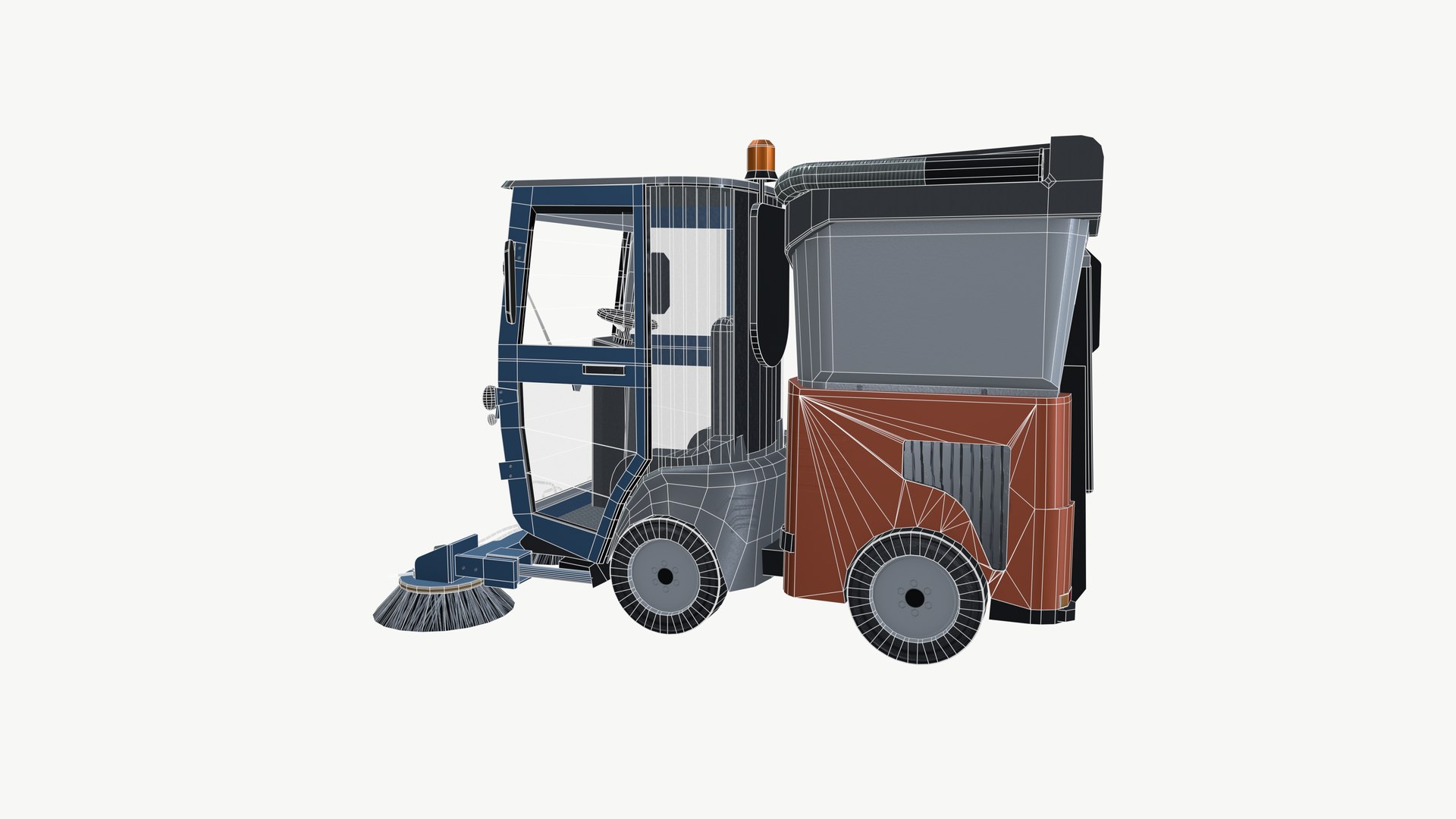STREET SWEEPER 3D Model - TurboSquid 2256907