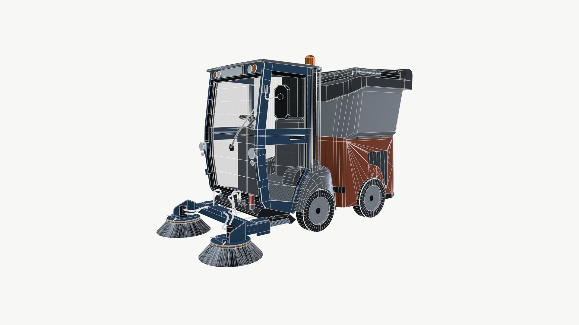 STREET SWEEPER 3D Model - TurboSquid 2256907
