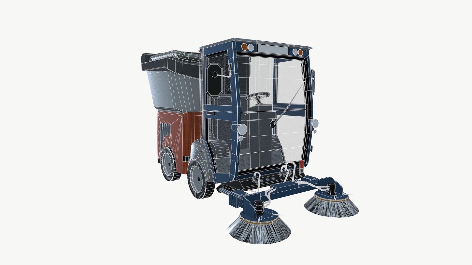STREET SWEEPER 3D Model - TurboSquid 2256907