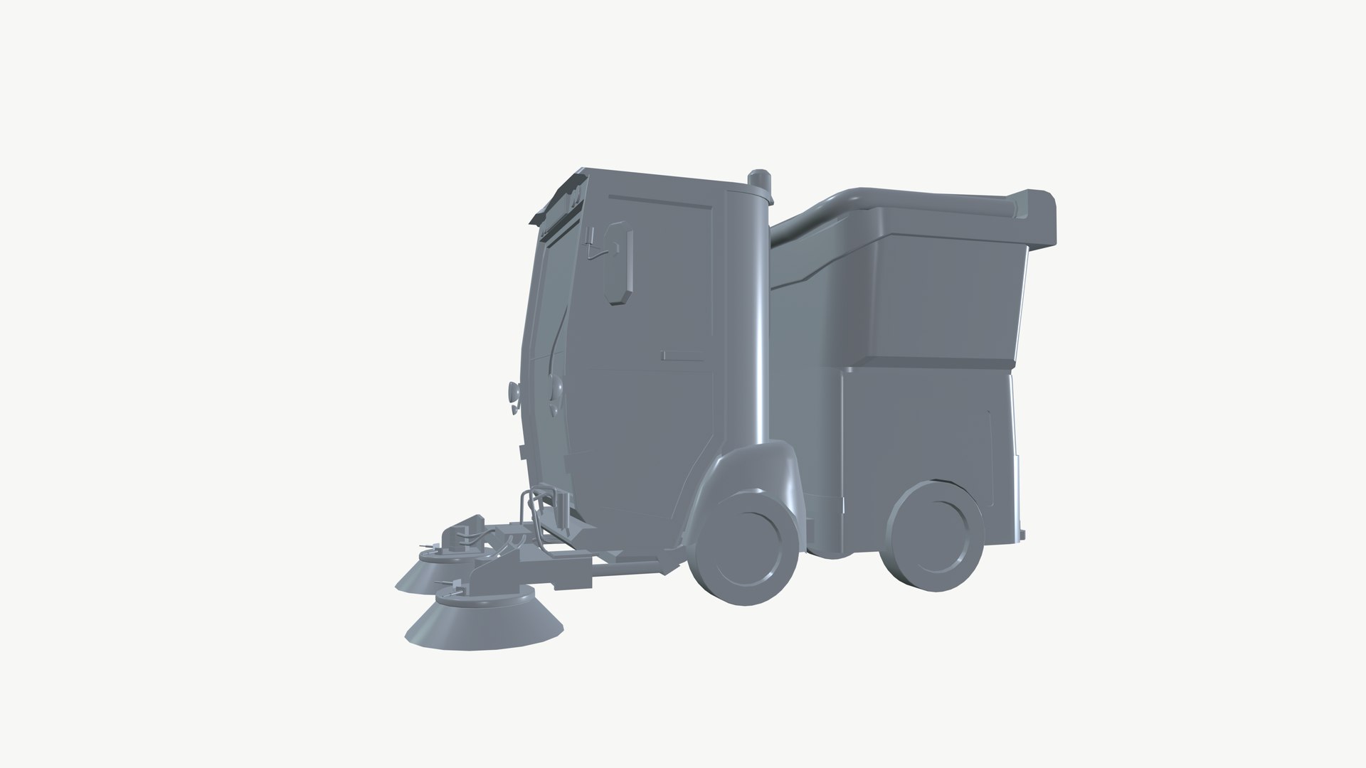 STREET SWEEPER 3D Model - TurboSquid 2256907