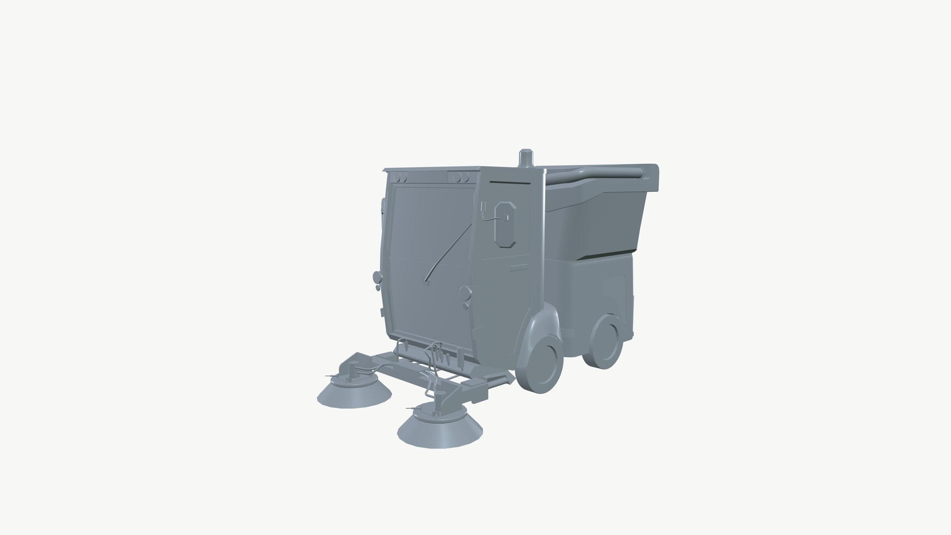 STREET SWEEPER 3D Model - TurboSquid 2256907