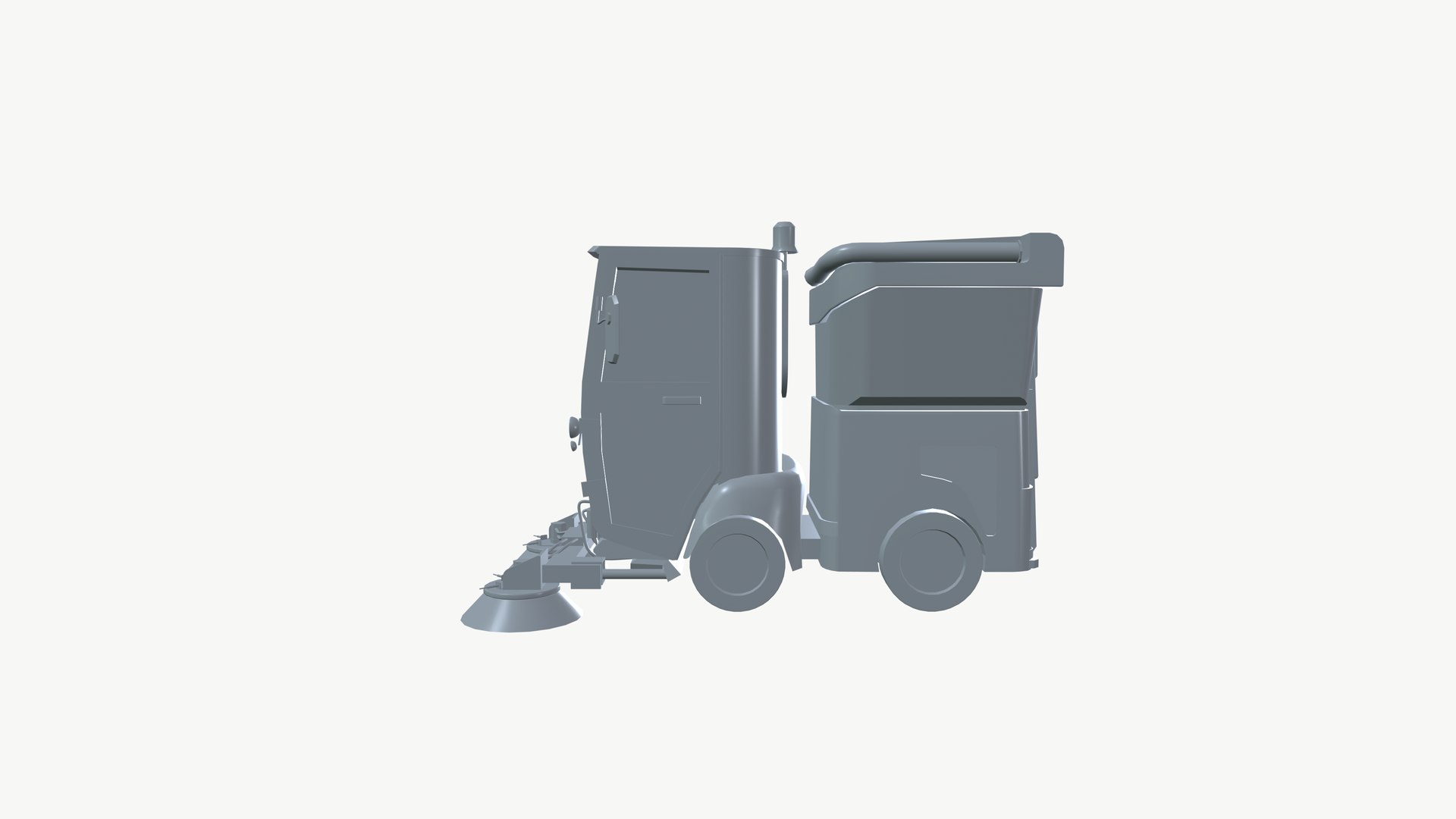 STREET SWEEPER 3D Model - TurboSquid 2256907