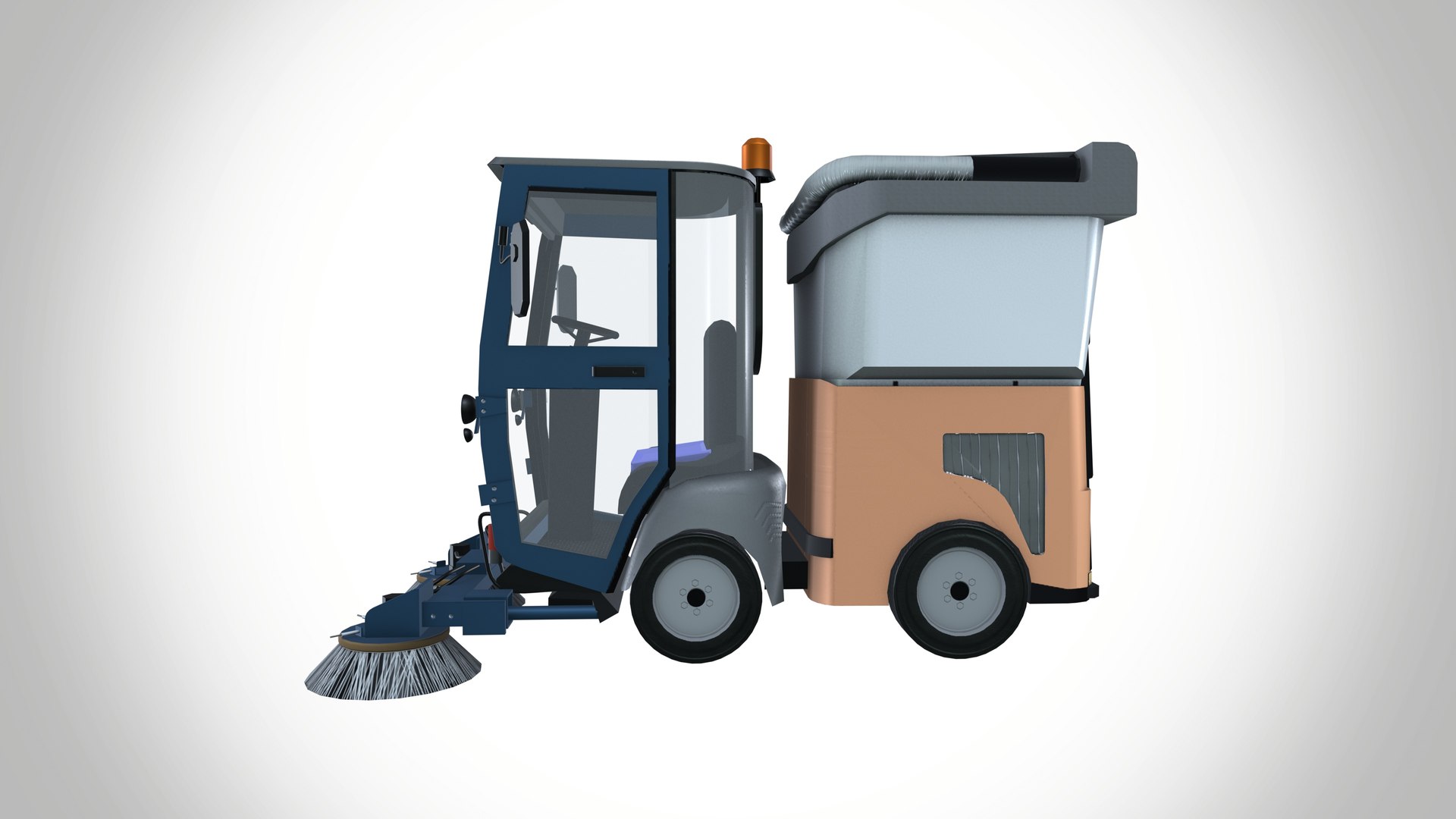 STREET SWEEPER 3D Model - TurboSquid 2256907