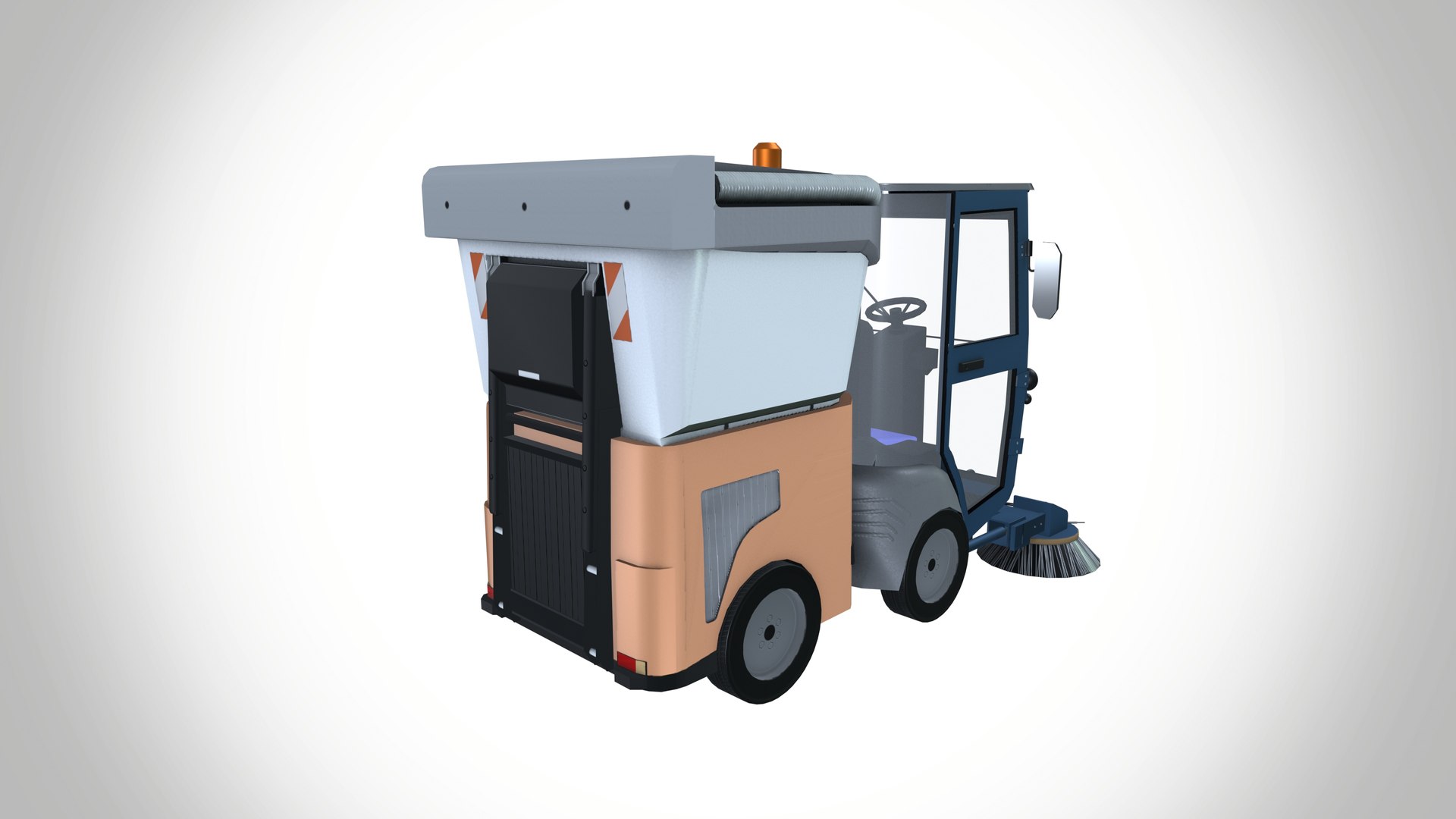 STREET SWEEPER 3D Model - TurboSquid 2256907