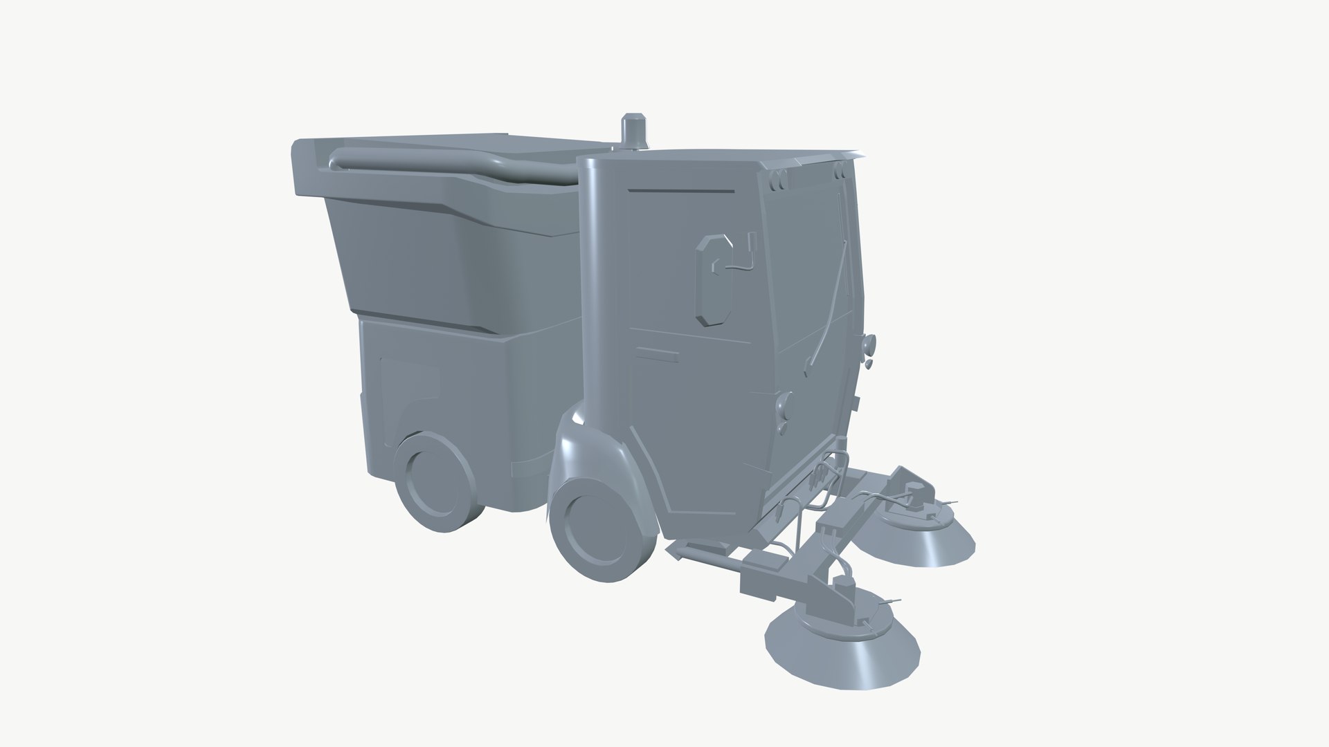 STREET SWEEPER 3D Model - TurboSquid 2256907