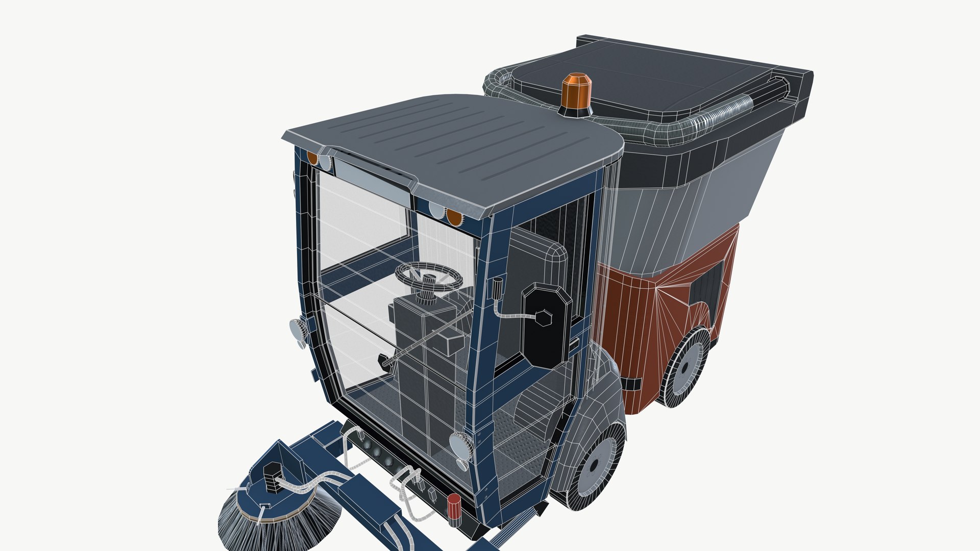 STREET SWEEPER 3D Model - TurboSquid 2256907