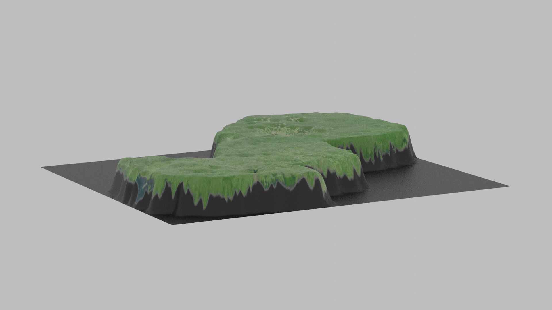 3D Paraguay Map Country Model - TurboSquid 2076305