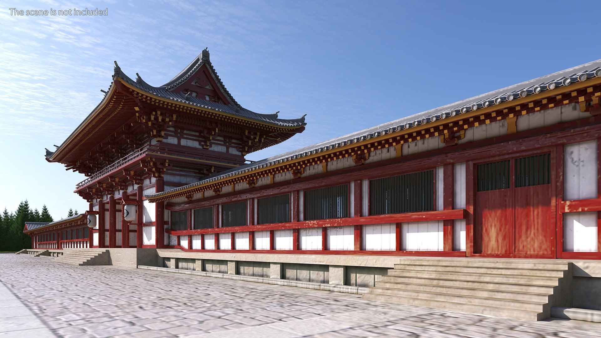 Japanese Buddhist Temple Todai Ji 3D model - TurboSquid 2161808