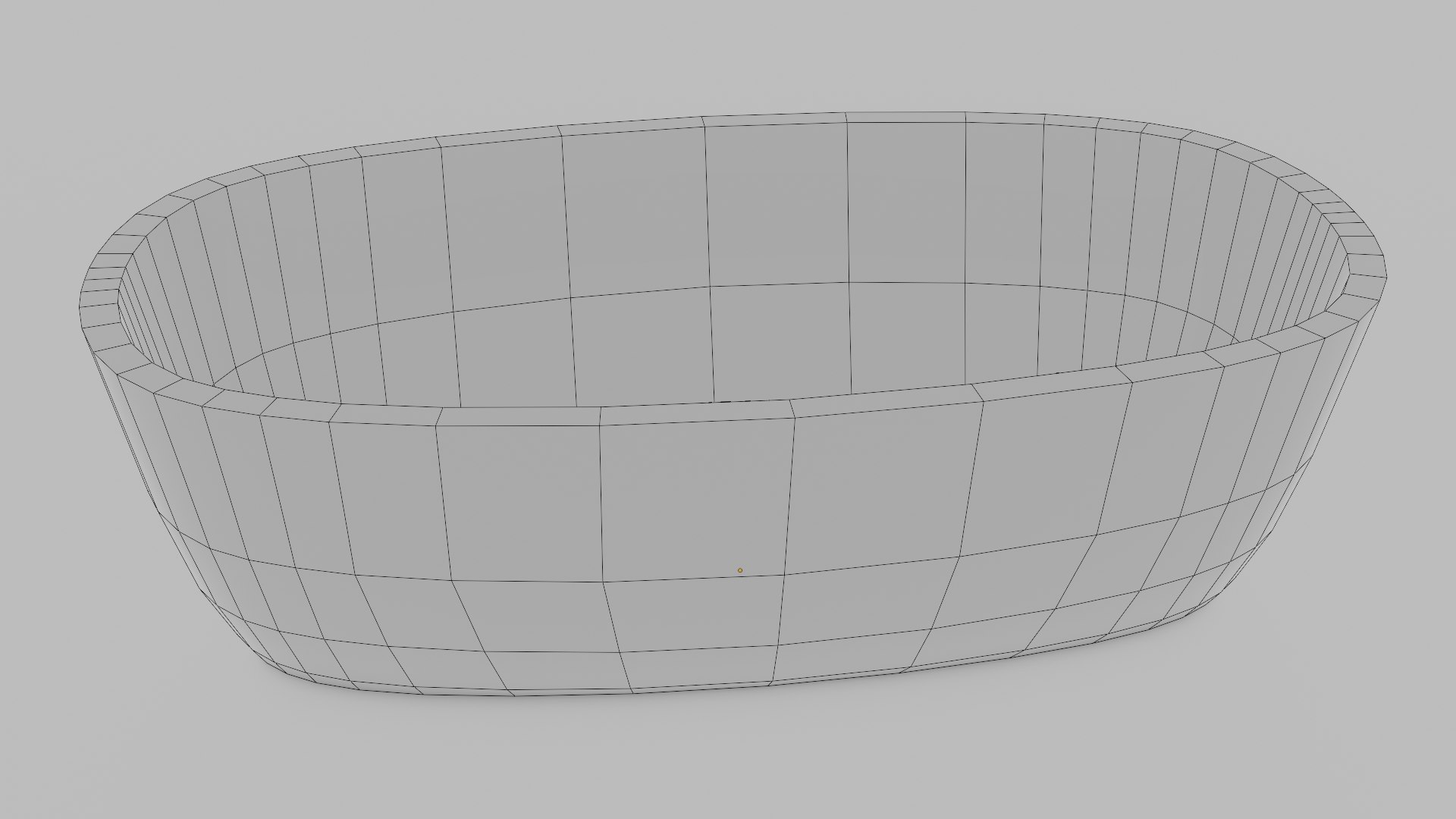 Bathtub Low Poly Game Ready 3D - TurboSquid 1991518