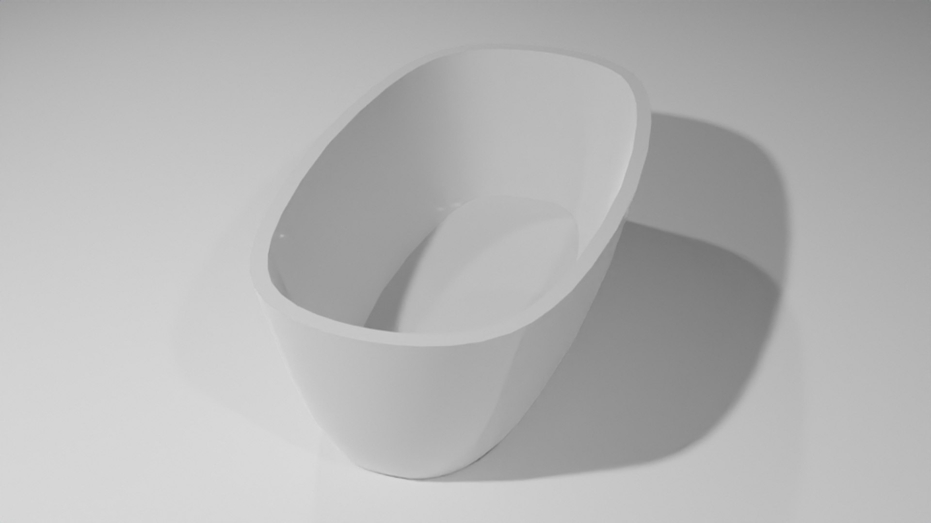 Bathtub Low Poly Game Ready 3D - TurboSquid 1991518