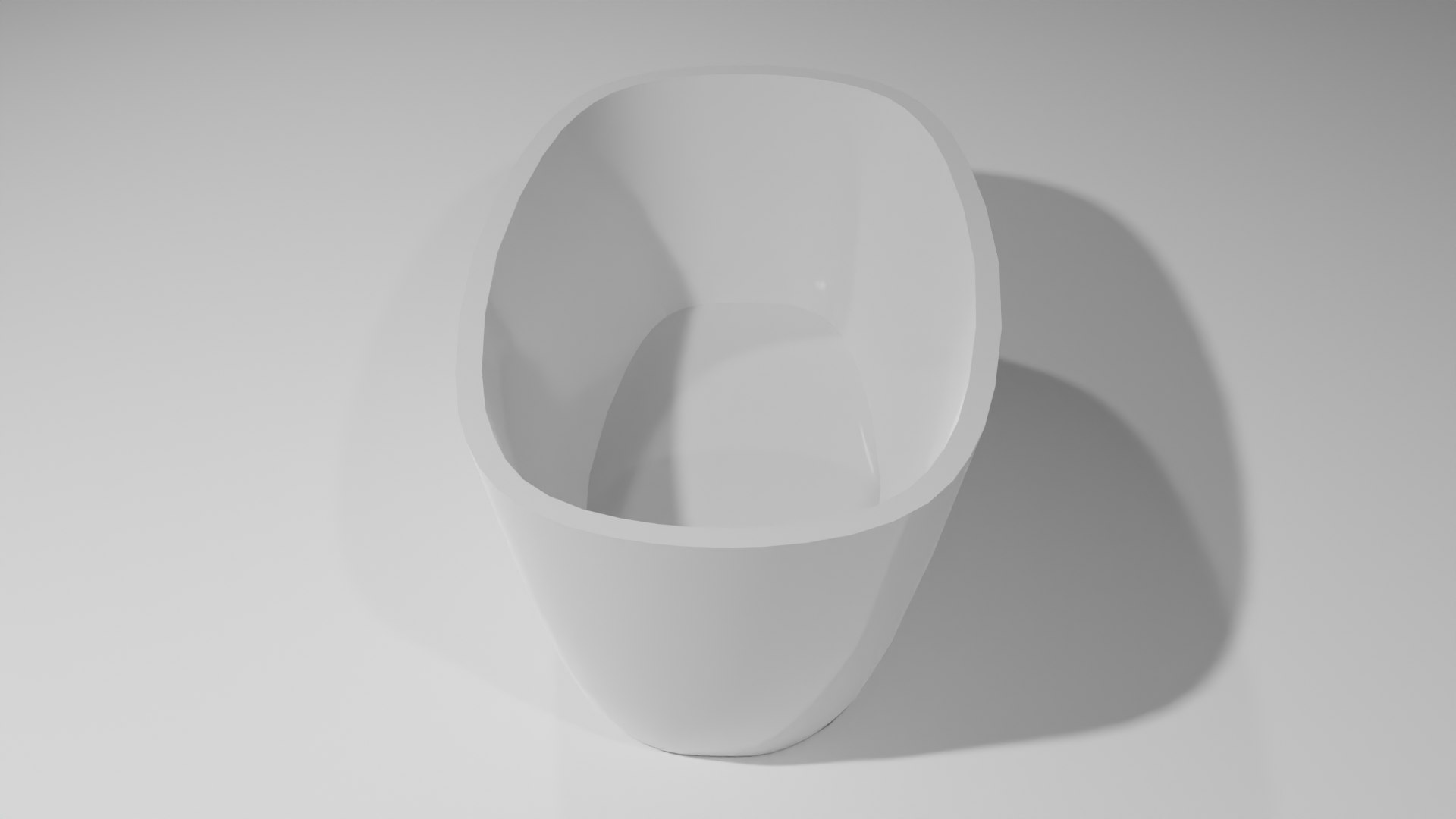 Bathtub Low Poly Game Ready 3D - TurboSquid 1991518