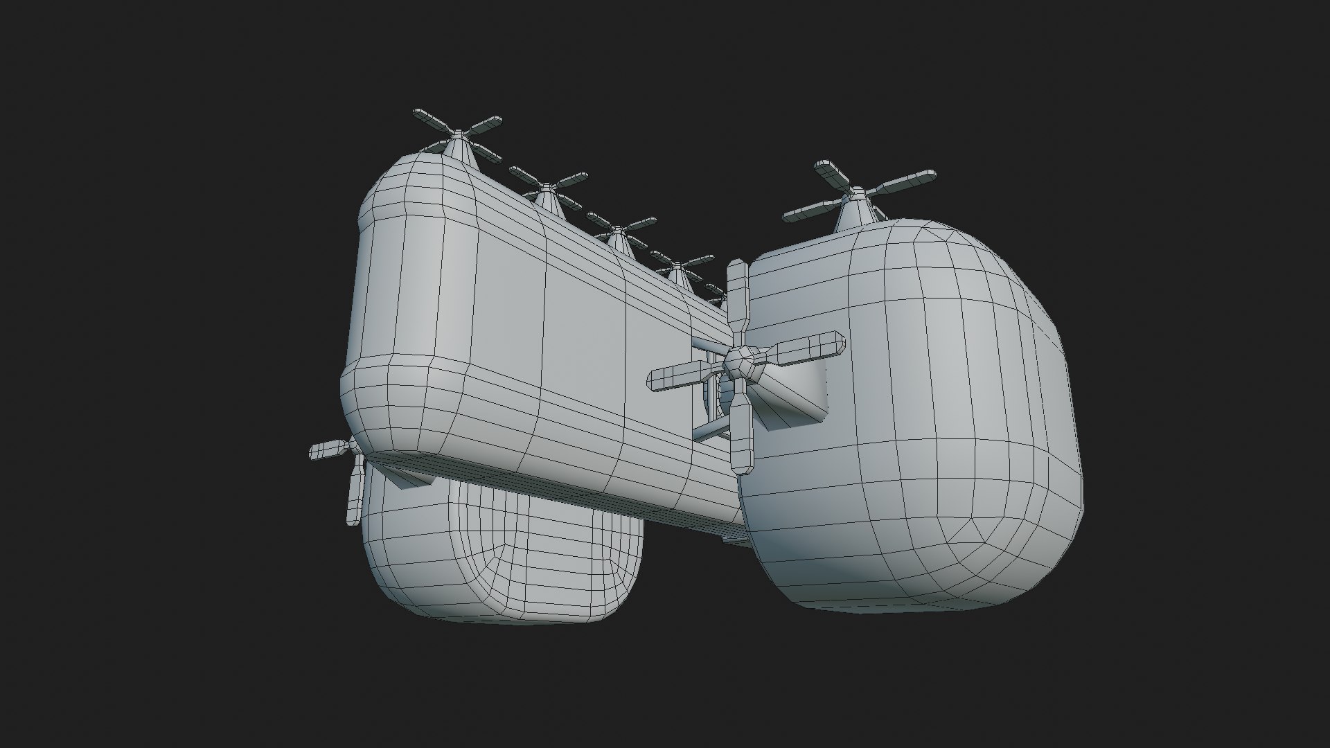 Free Air Barge Model - TurboSquid 1593787