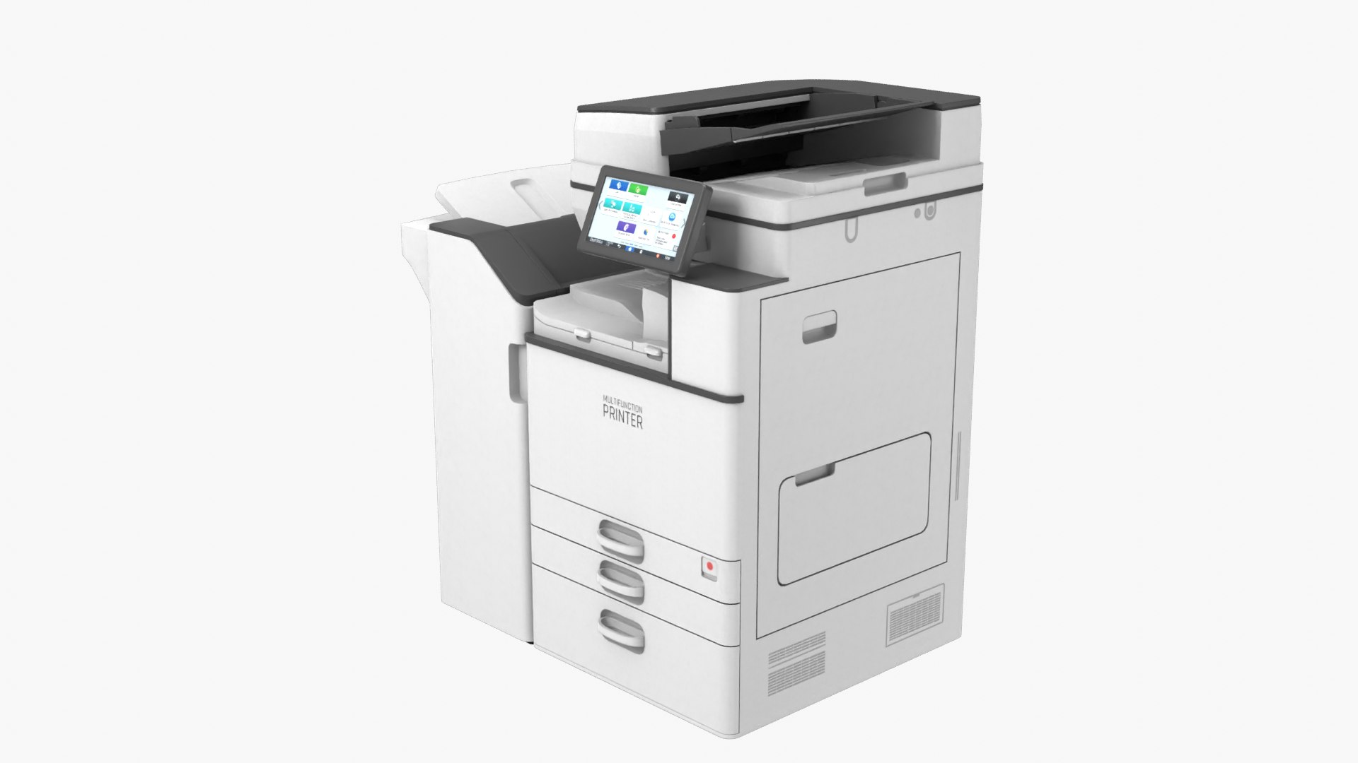 3D Multifunction Printer model - TurboSquid 2046728