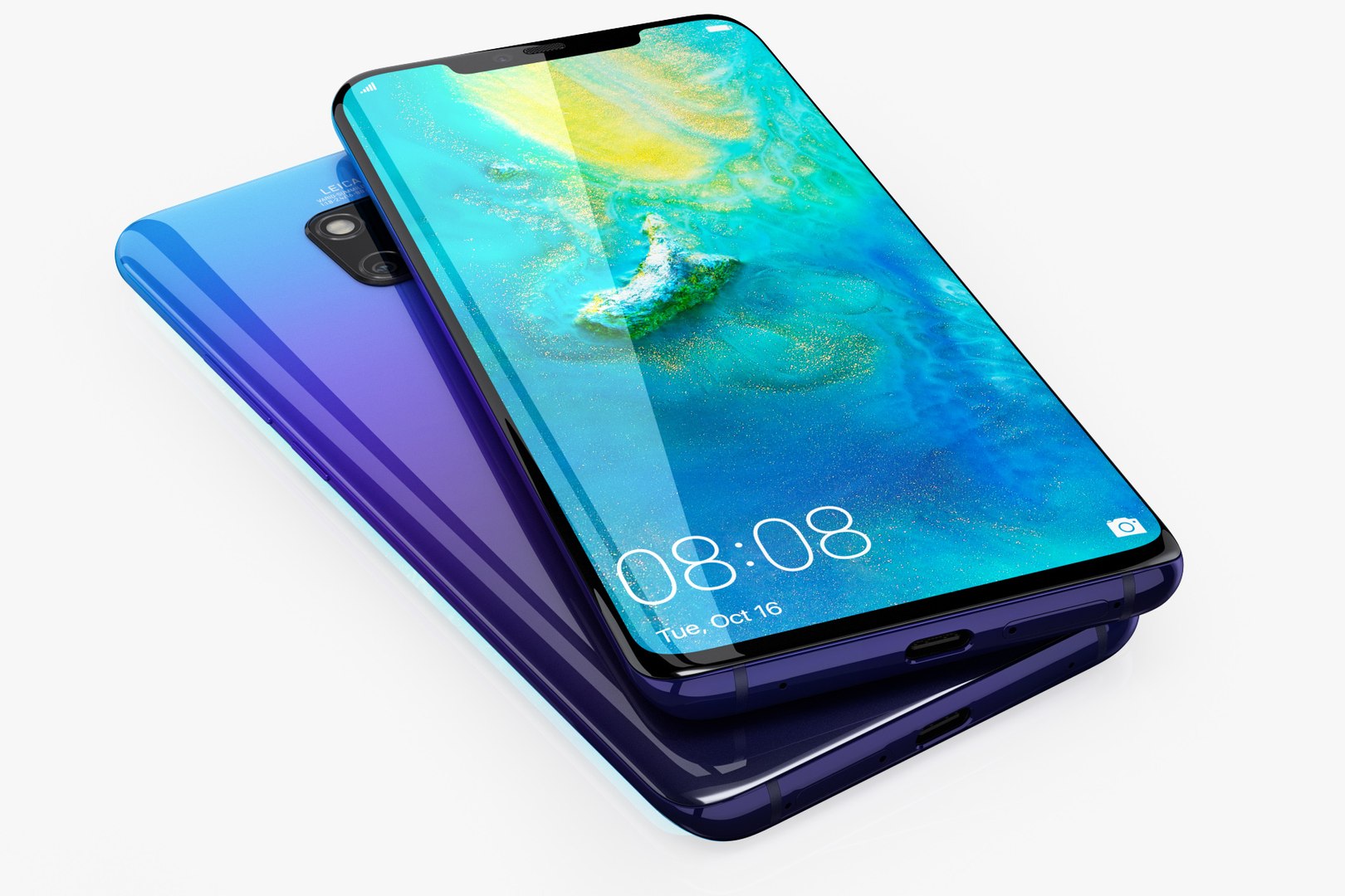 Huawei Mate 20 Pro 3D Model - TurboSquid 1341733
