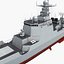 china type 052d destroyer 3d max