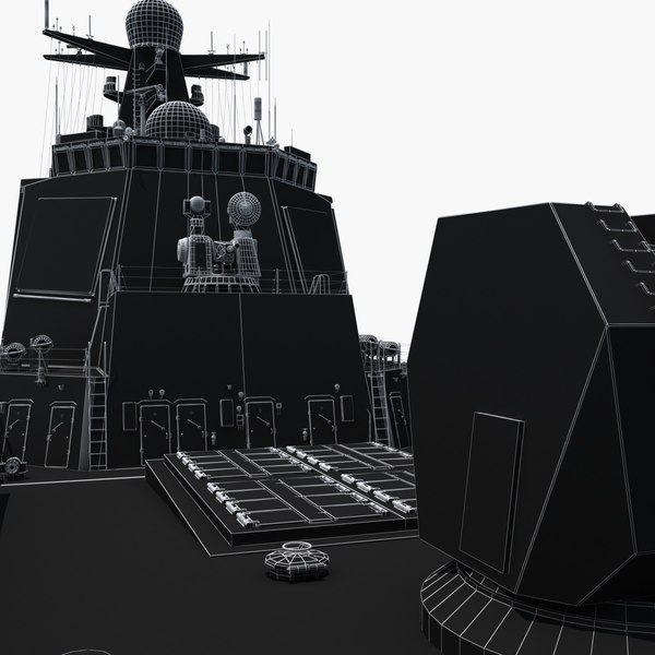 中国海军052D型驱逐舰1723D模型 - TurboSquid 1044677