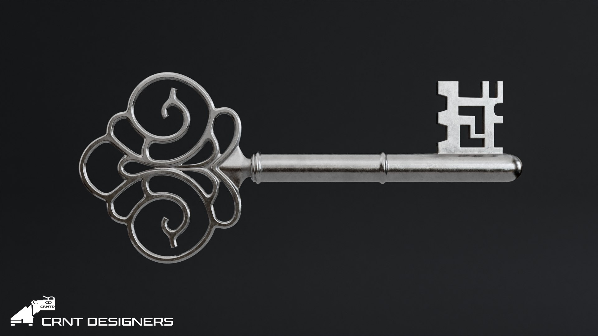 Vintage Key Model - TurboSquid 2286312