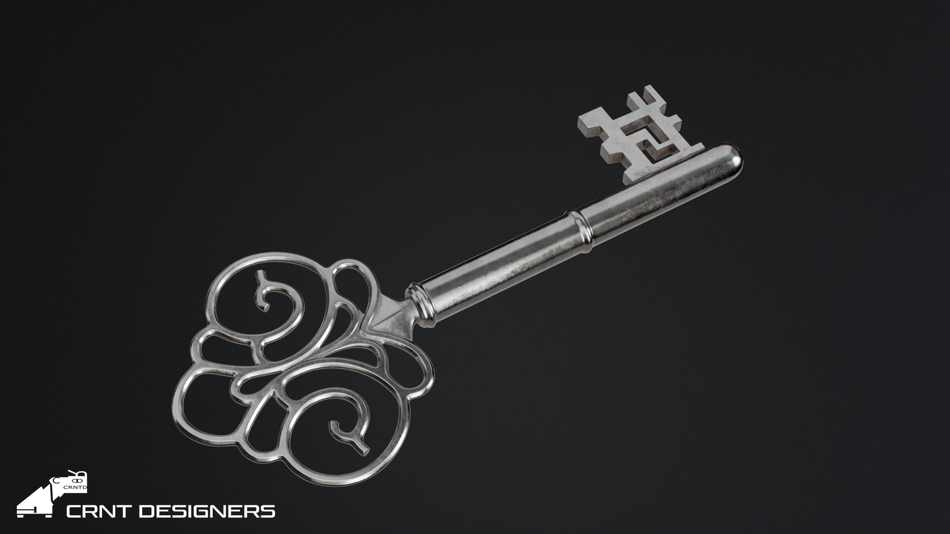 Vintage Key Model - TurboSquid 2286312