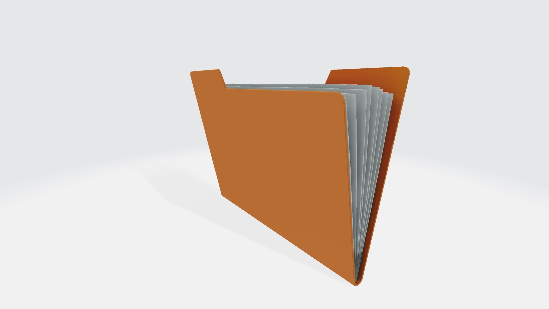 3D Model File Folder With Contents - TurboSquid 2340824