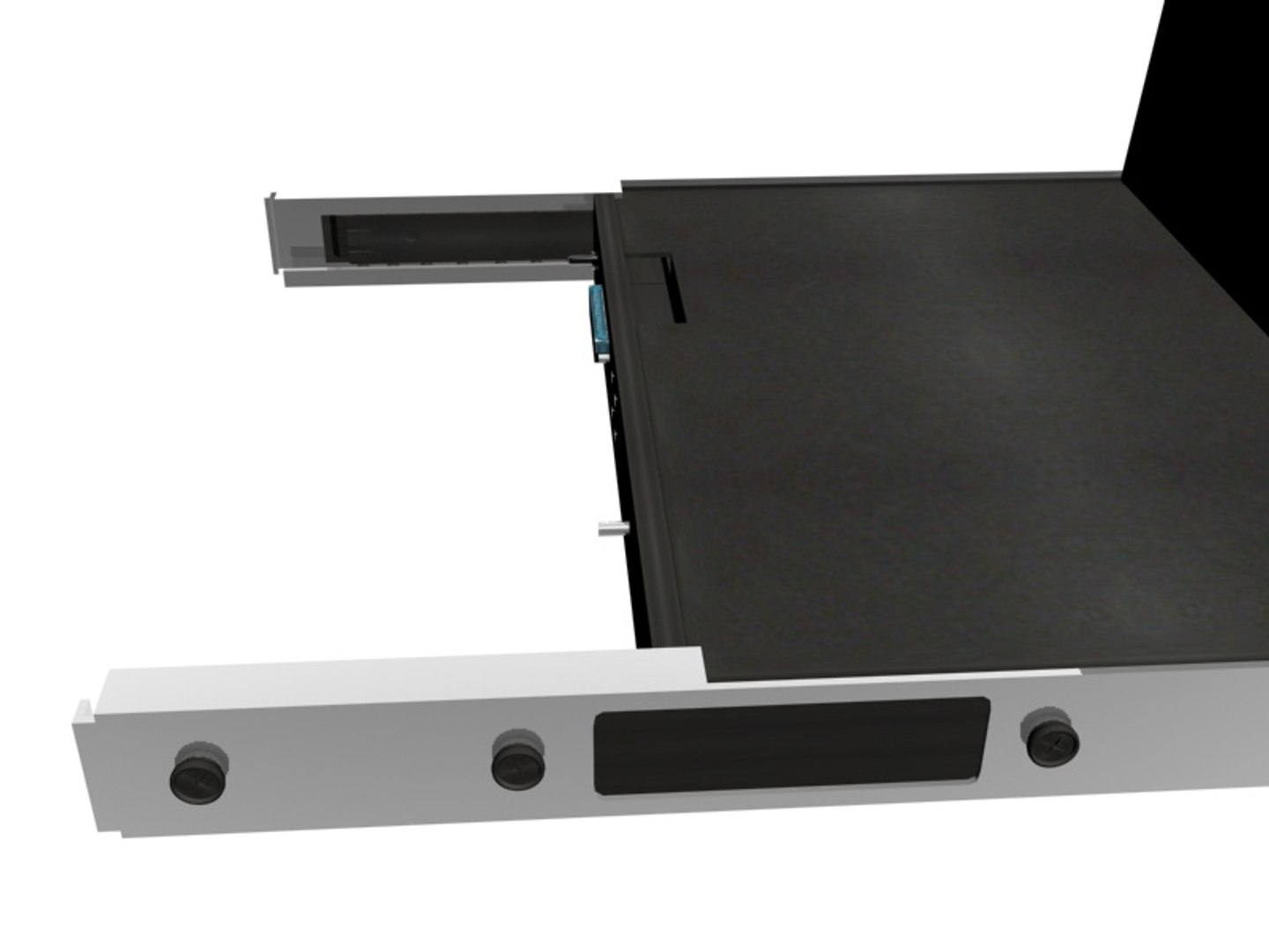 Kvm Tray 3d Model