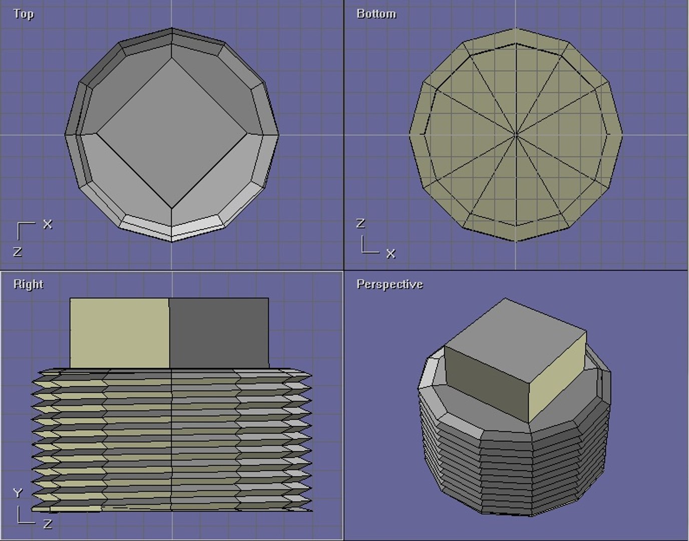 3d Model Of Basic Pipe Conduits
