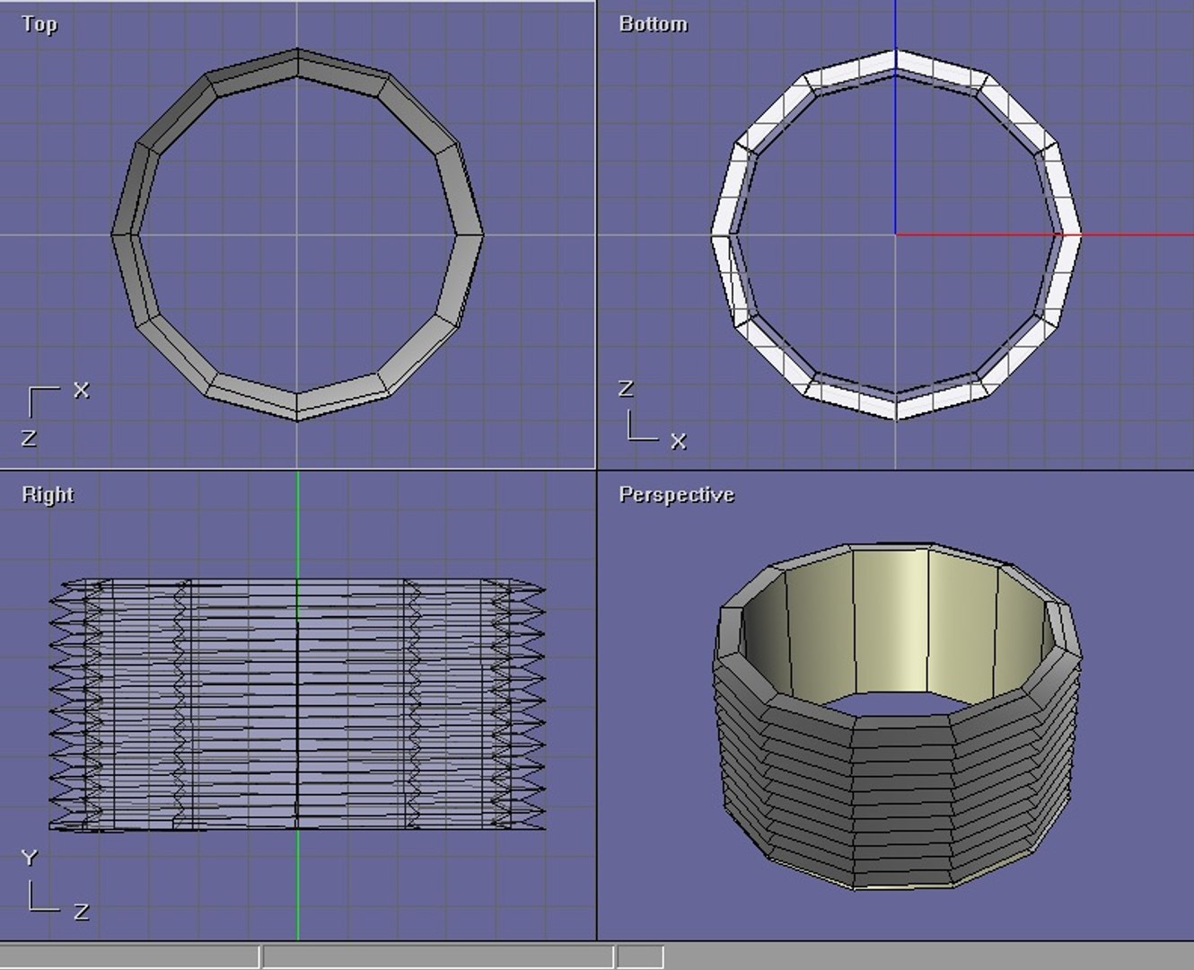 3d Model Of Basic Pipe Conduits