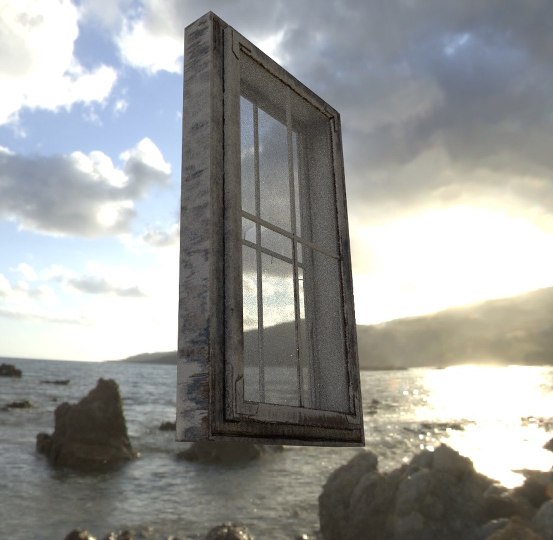 3D Abandoned Window - TurboSquid 1244490