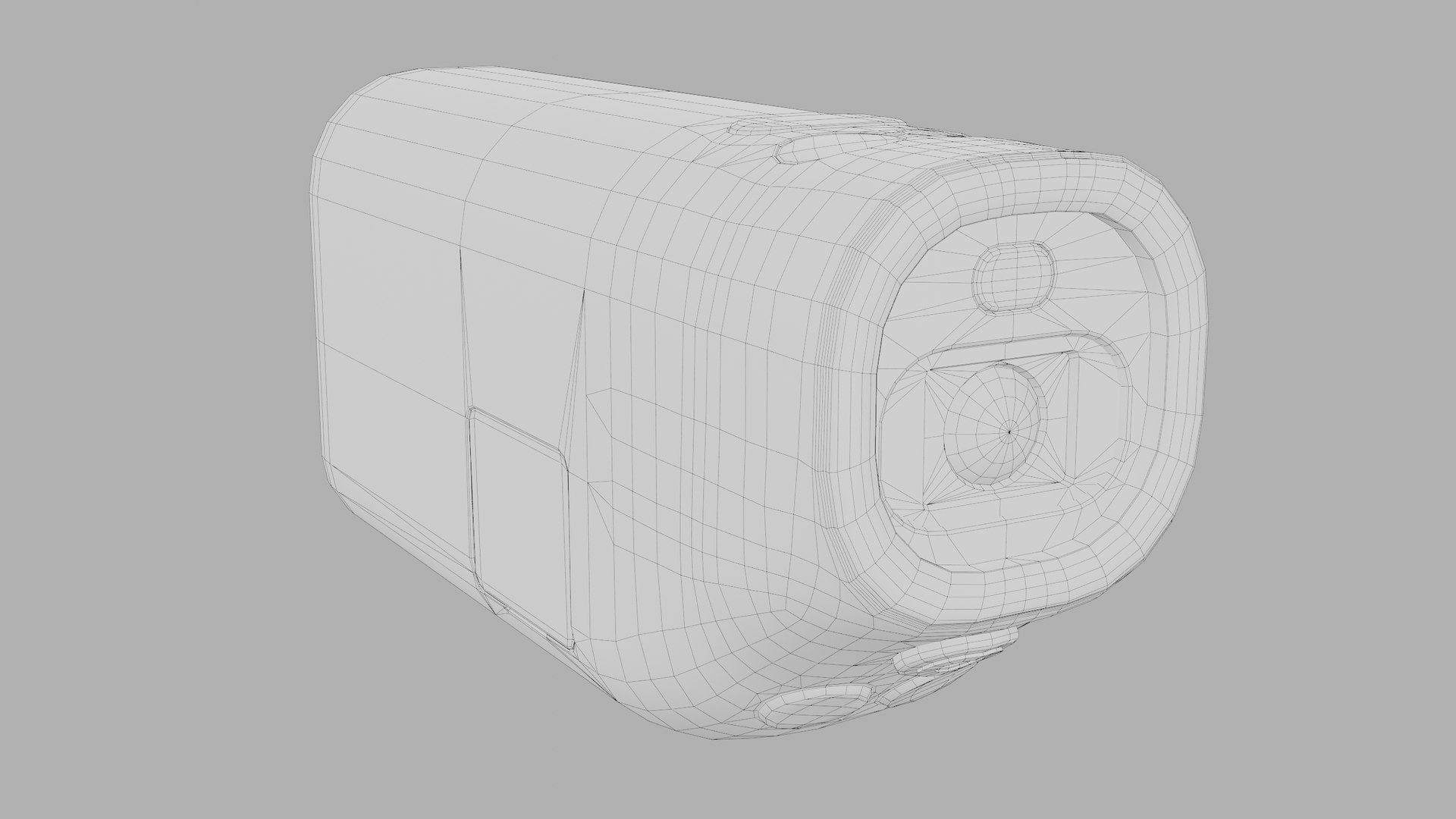 Black Action Camera 3D - TurboSquid 2130827