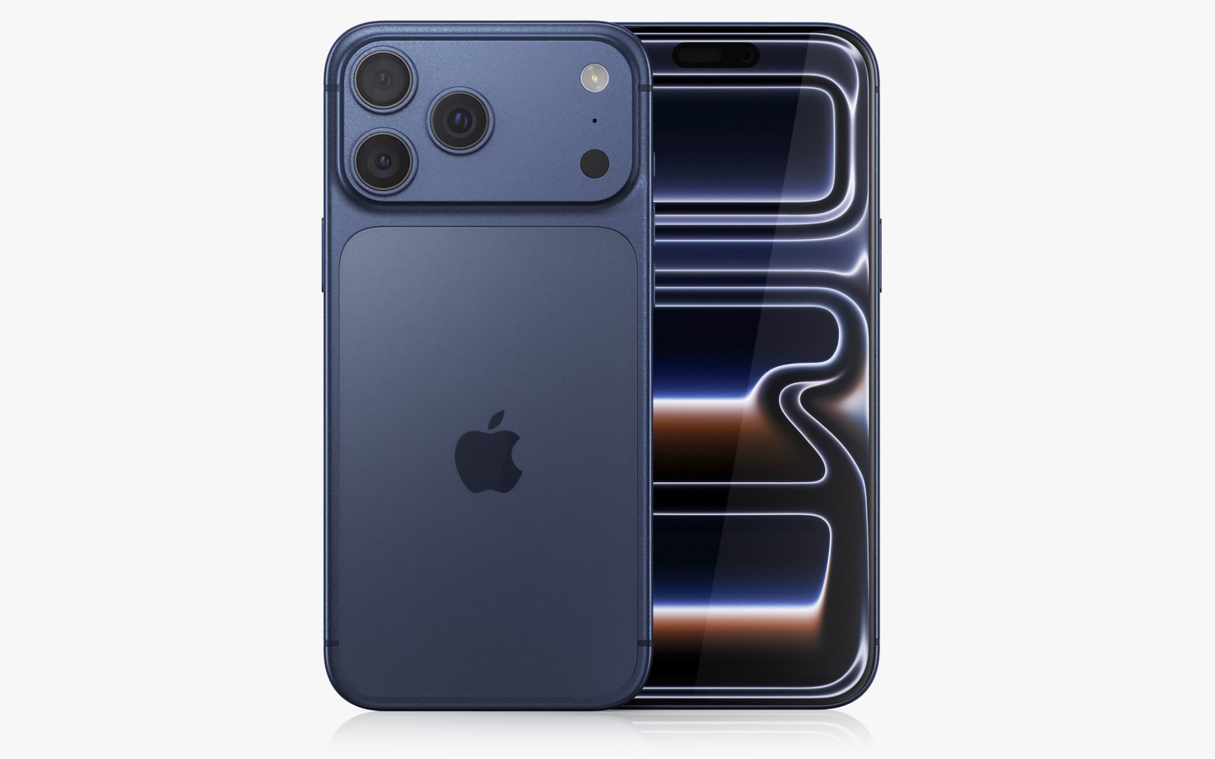 IPhone 17 Pro Max Deep Blue 3D Model - TurboSquid 2460378