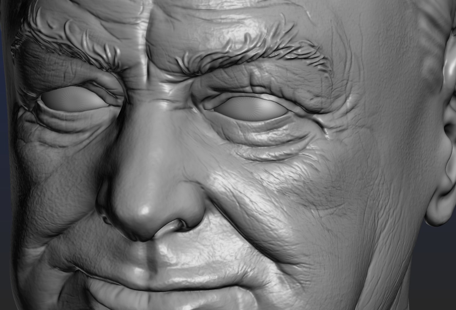 3D Model Churchill Head - TurboSquid 1876439