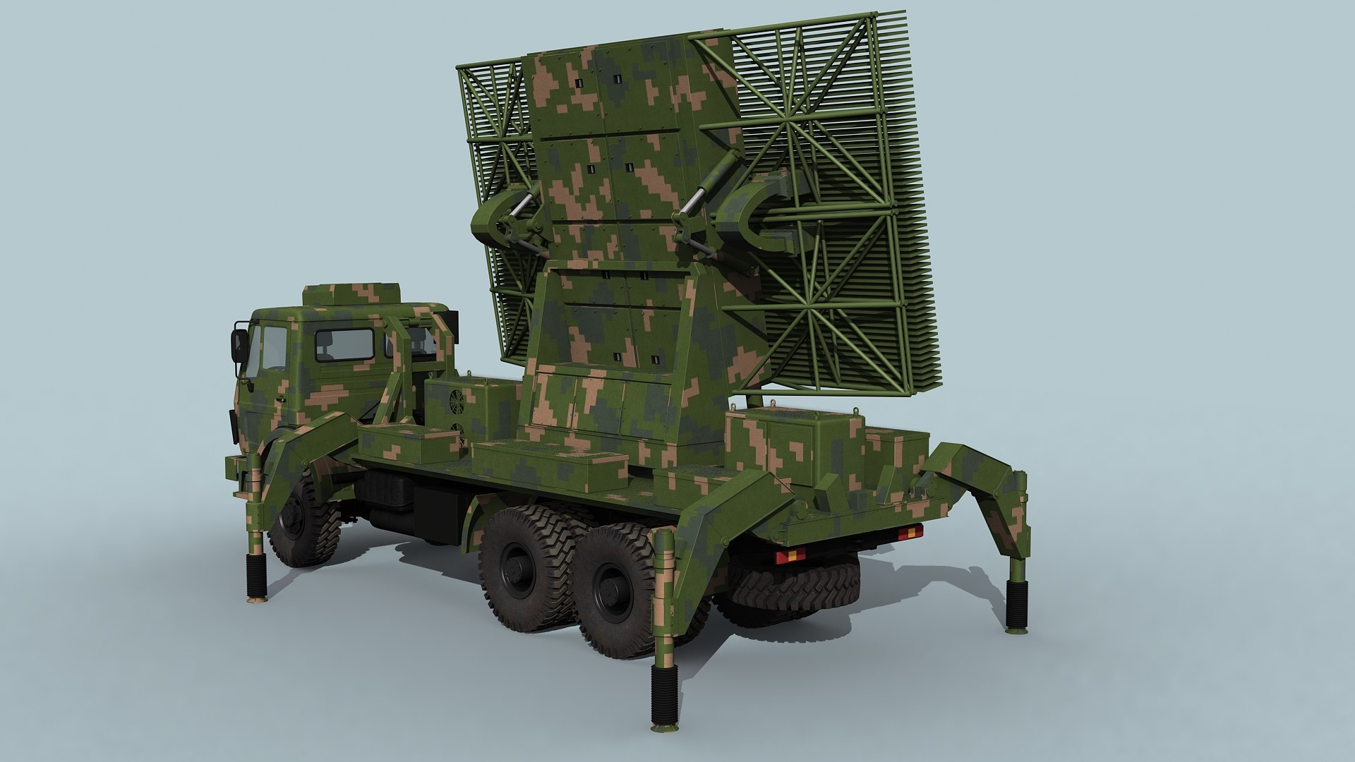 Type 305B Radar 3D Model - TurboSquid 1829635