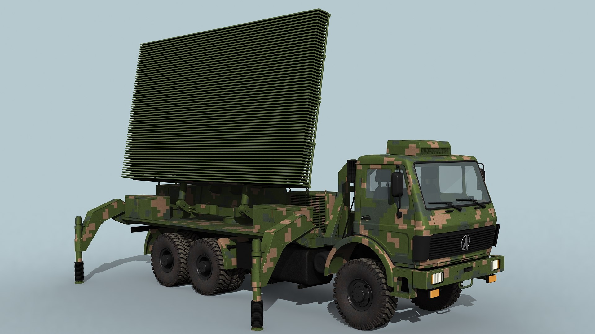 3D модель РЛС Тип 305Б - TurboSquid 1829635