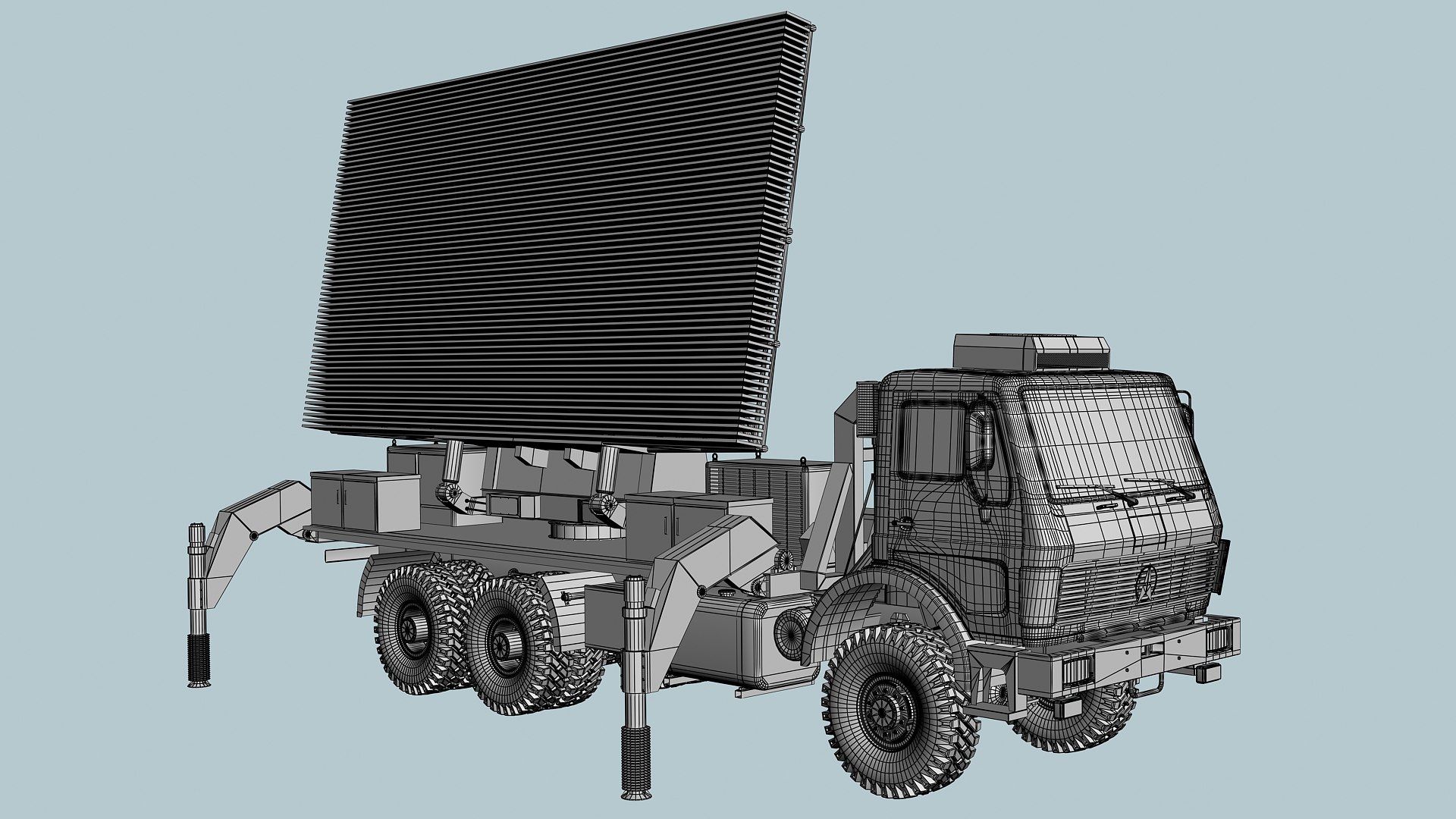 Type 305B Radar 3D Model - TurboSquid 1829635